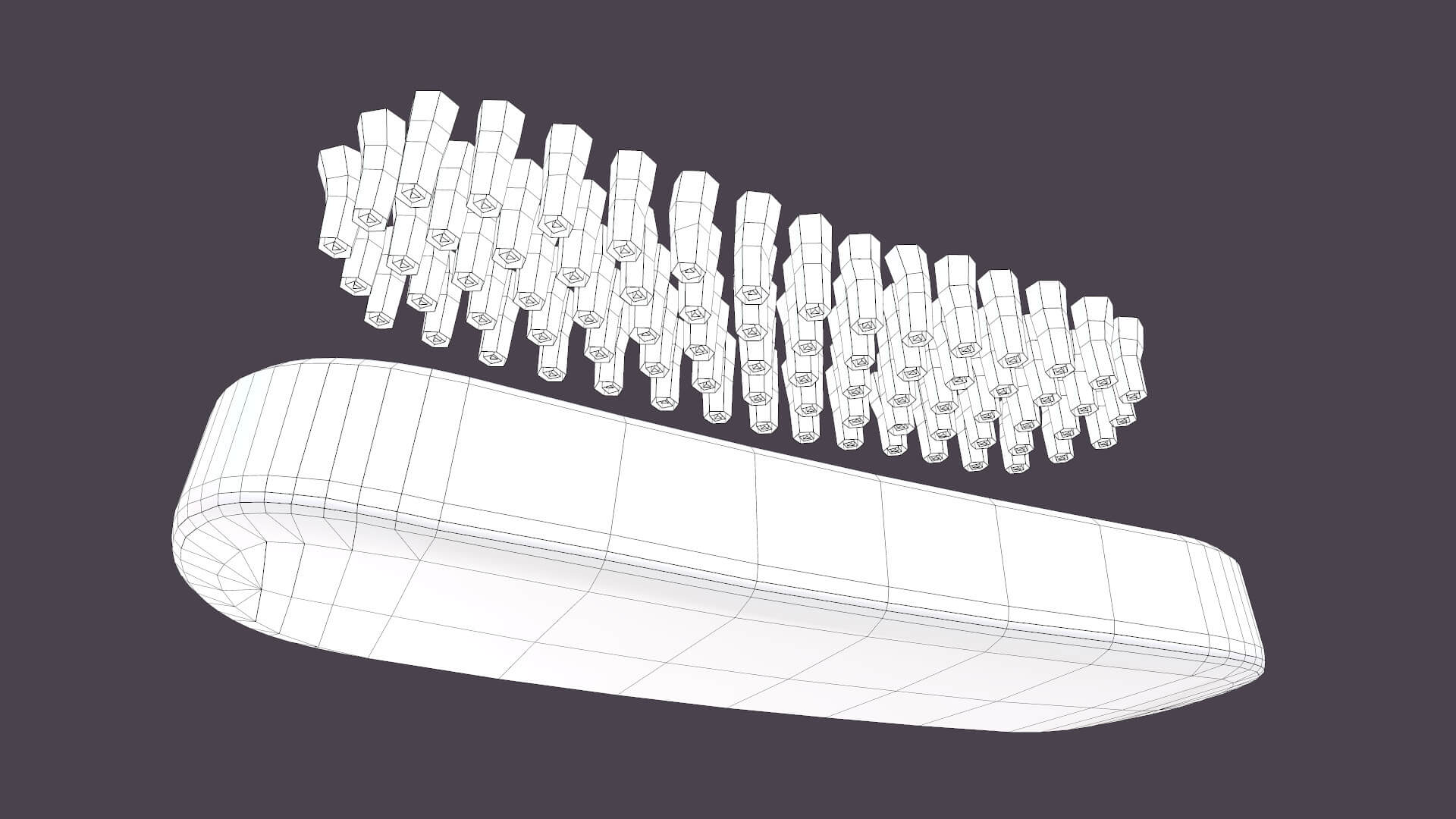 Shoe Brush - 3D Model by Grishmanovskij Anton