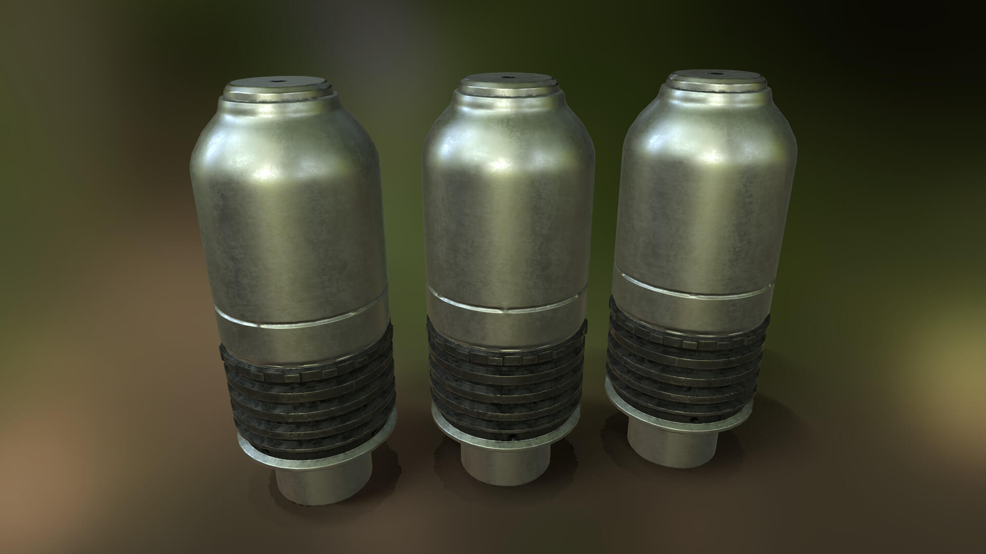 Shot Launcher VOG-25 3D Model by Grishmanovskij Anton