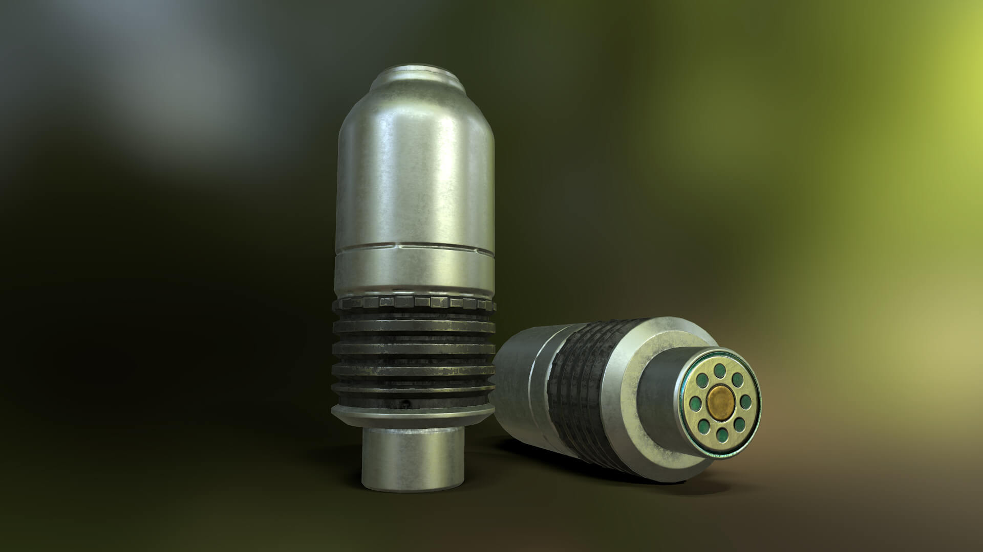 Shot Launcher VOG-25 3D Model by Grishmanovskij Anton