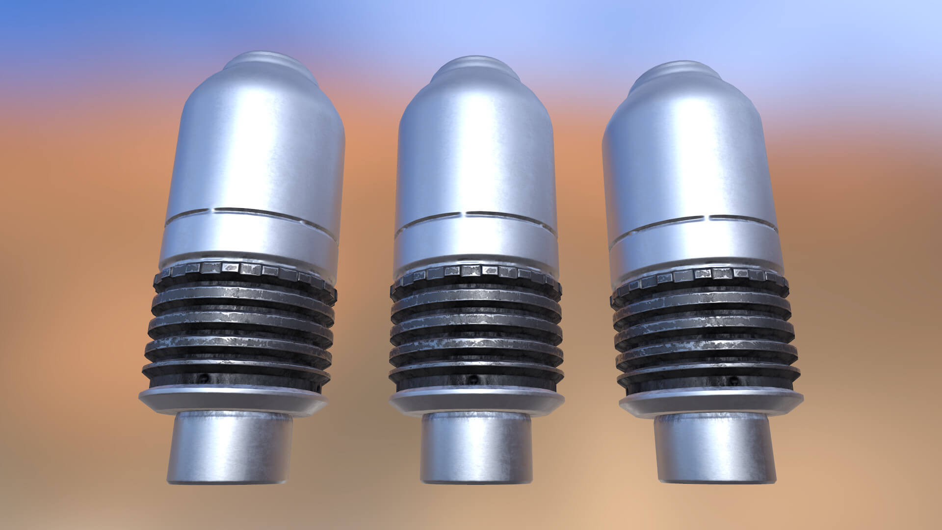 Shot Launcher VOG-25 3D Model by Grishmanovskij Anton