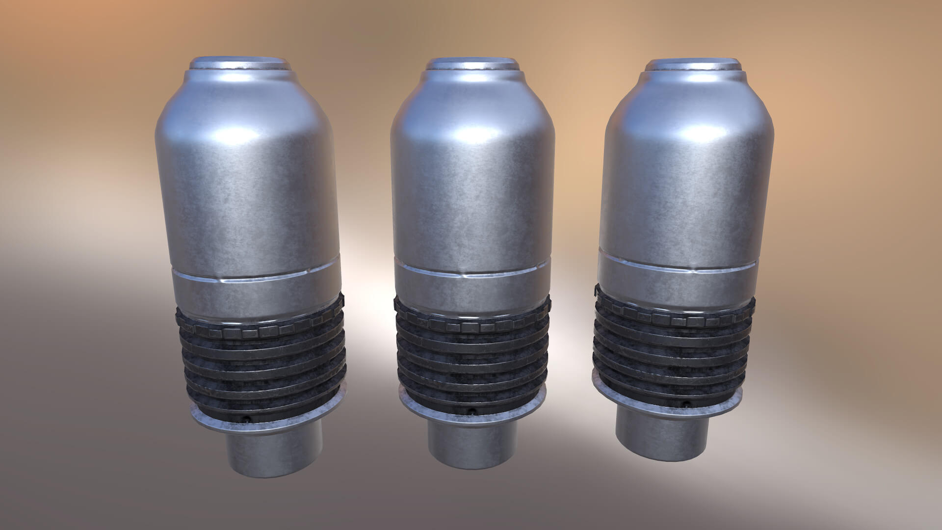 Shot Launcher VOG-25 3D Model by Grishmanovskij Anton