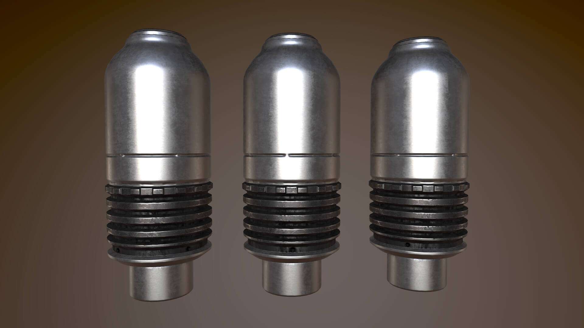 Shot Launcher VOG-25 3D Model by Grishmanovskij Anton