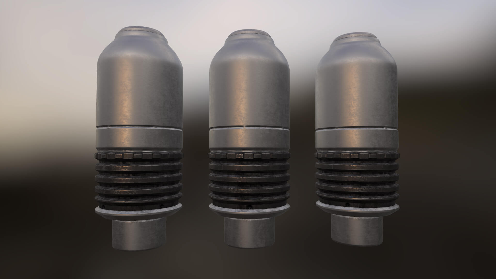 Shot Launcher VOG-25 3D Model by Grishmanovskij Anton