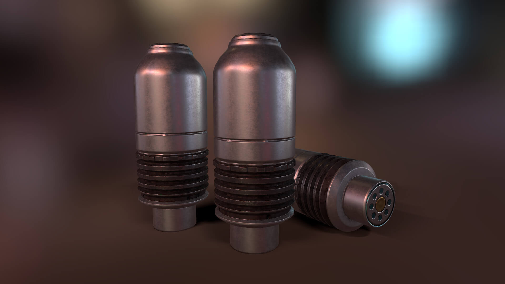 Shot Launcher VOG-25 3D Model by Grishmanovskij Anton