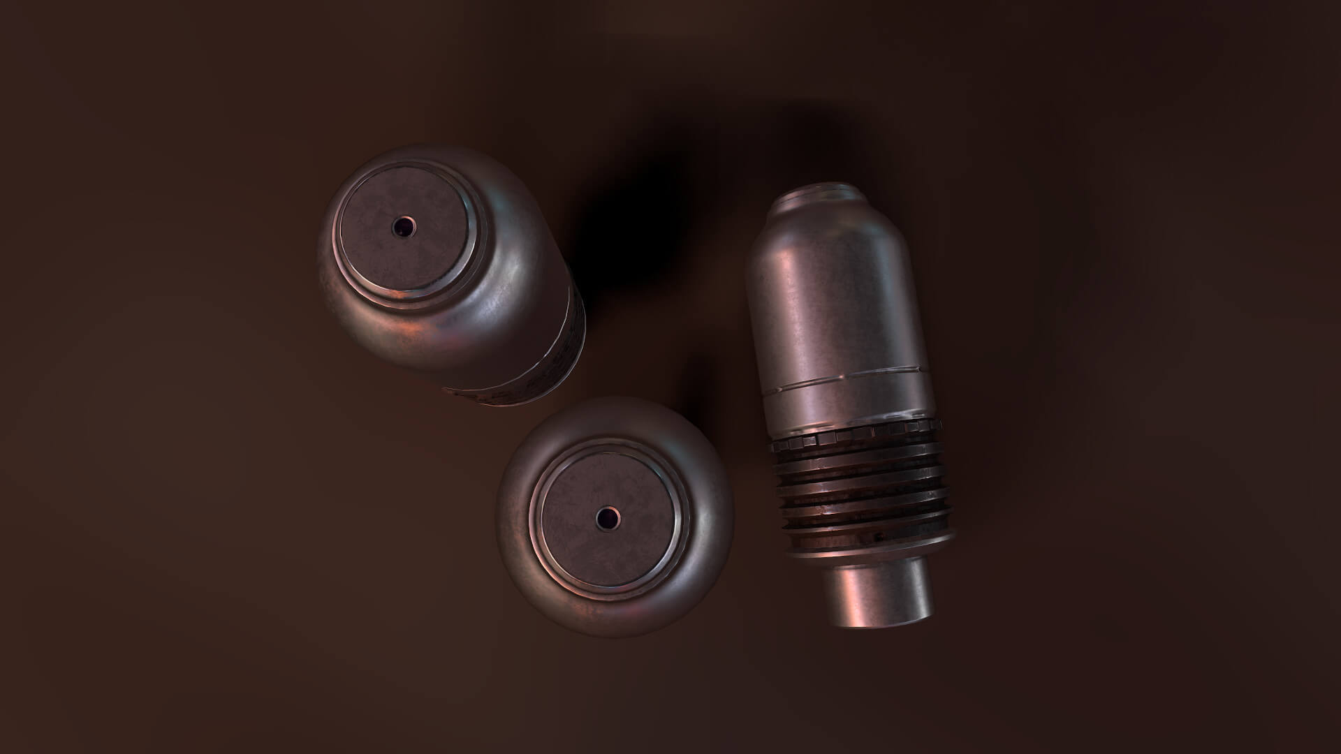 Shot Launcher VOG-25 3D Model by Grishmanovskij Anton