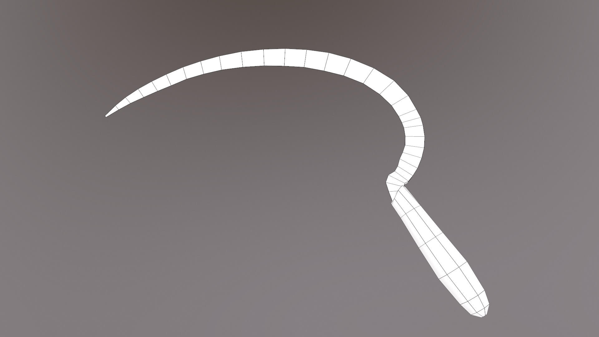 Sickle - 3D Model by Grishmanovskij Anton