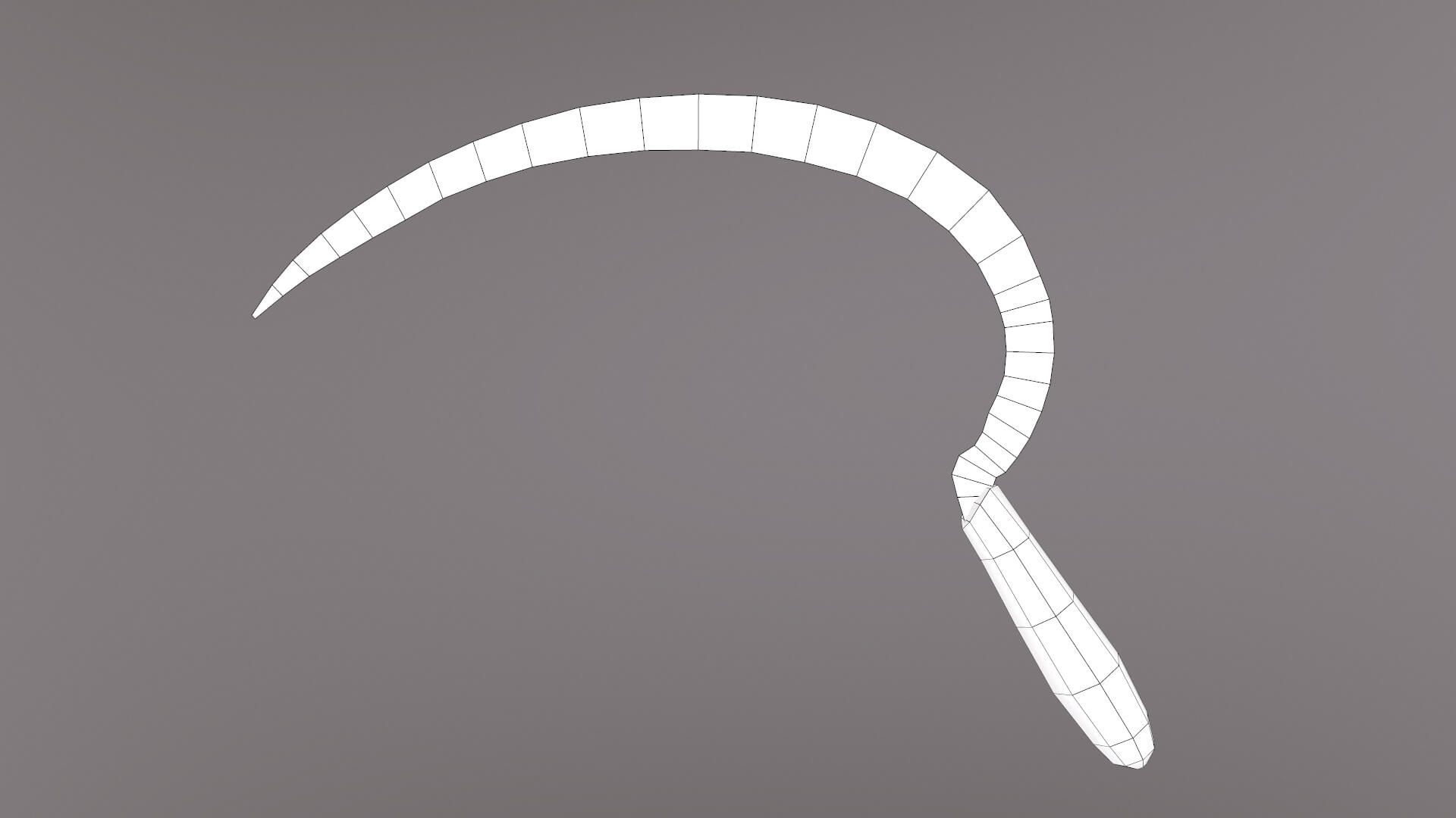 Sickle - 3D Model by Grishmanovskij Anton