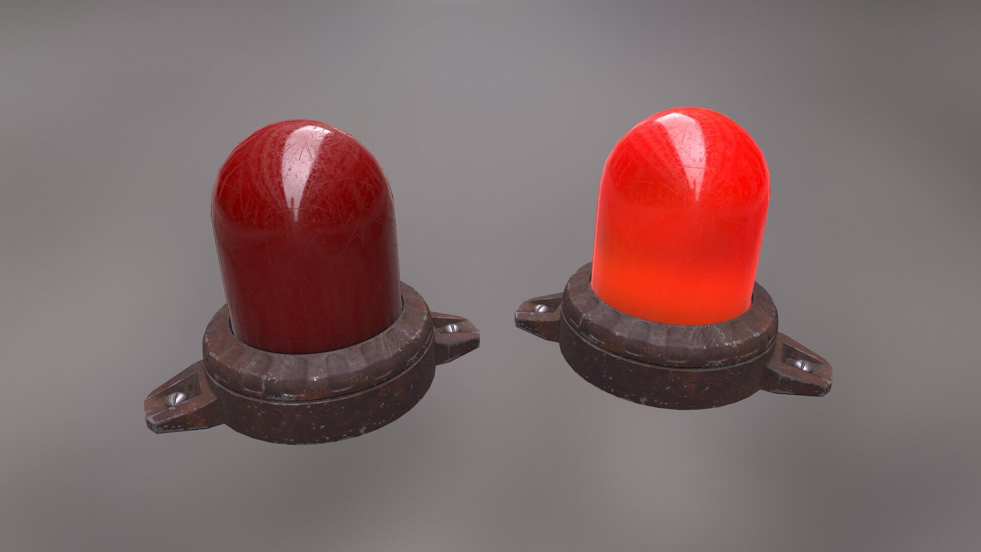 Signal Lamp - 3D Model by Grishmanovskij Anton