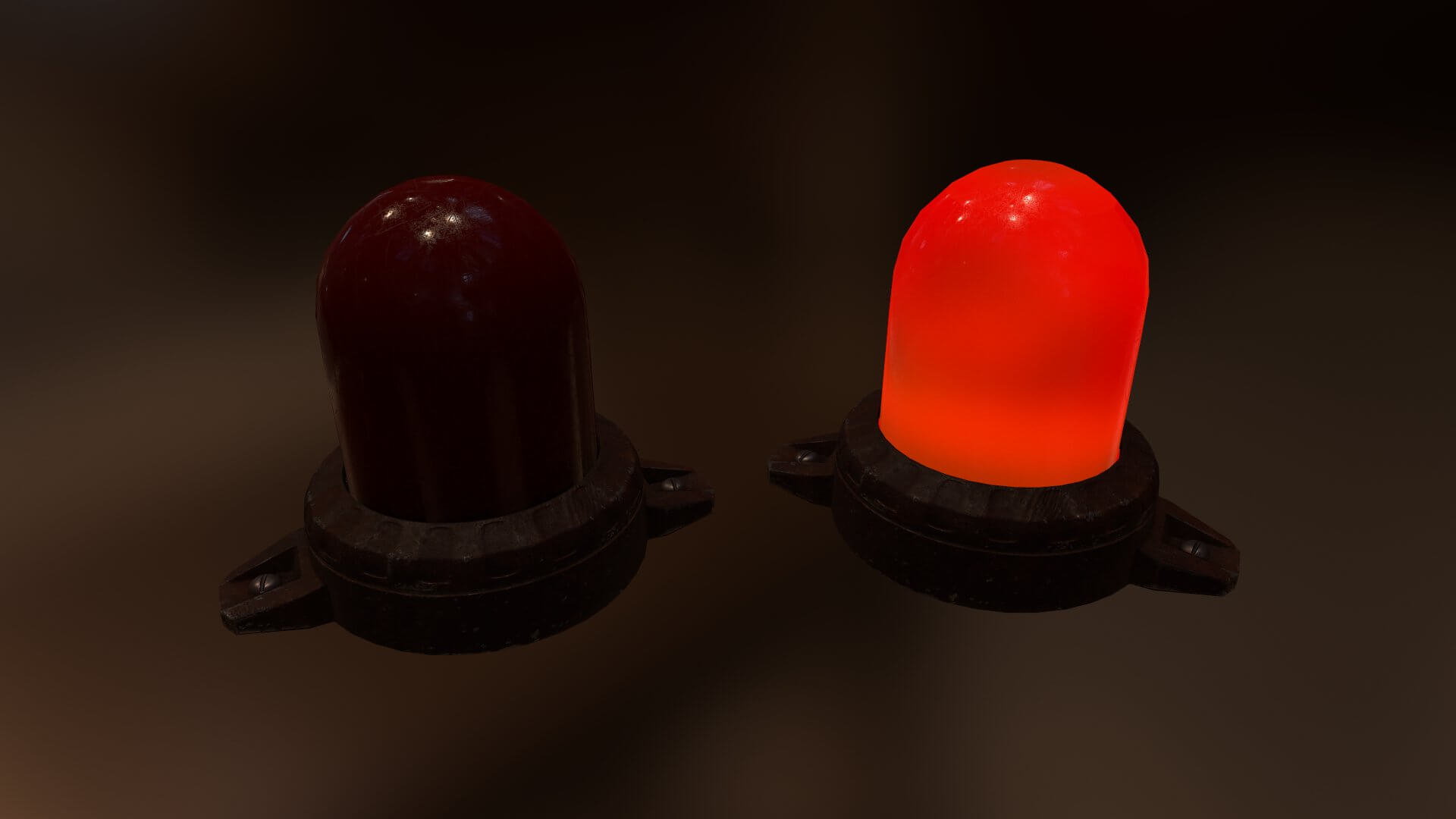 Signal Lamp - 3D Model by Grishmanovskij Anton