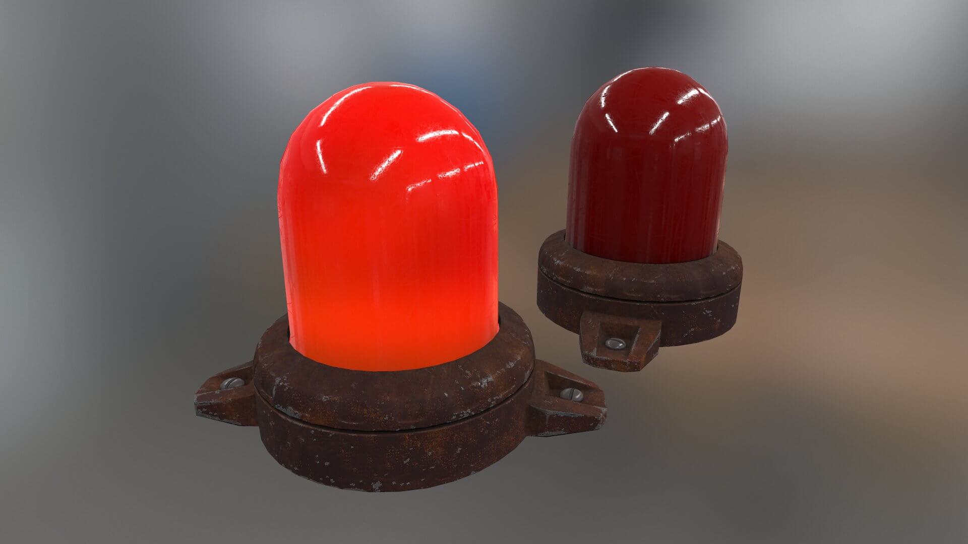 Signal Lamp - 3D Model by Grishmanovskij Anton