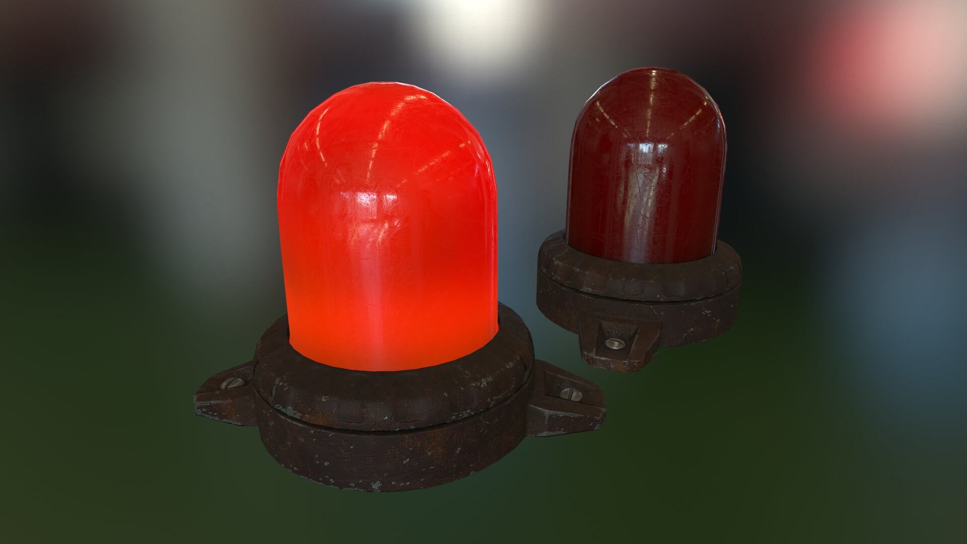 Signal Lamp - 3D Model by Grishmanovskij Anton