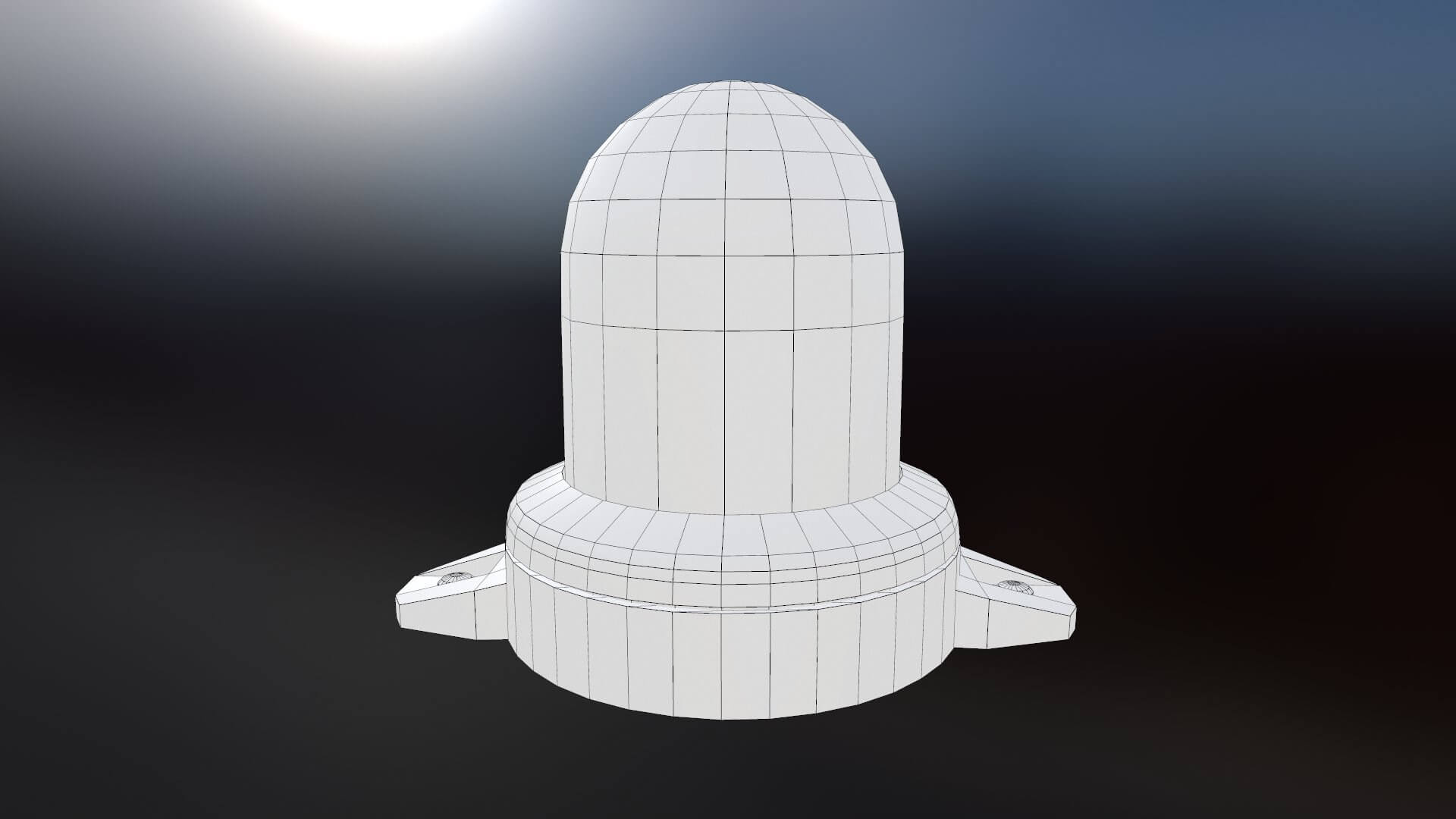 Signal Lamp - 3D Model by Grishmanovskij Anton