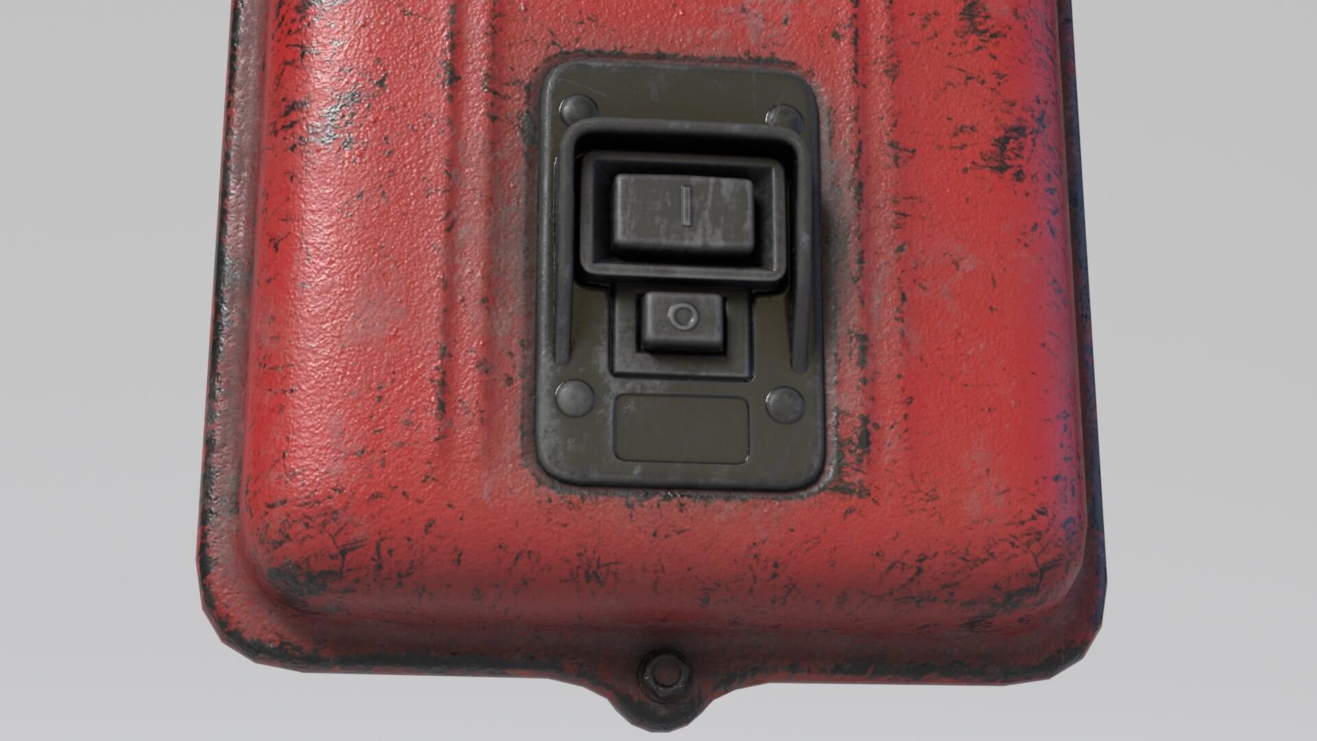 Small Switchboard - 3D Model by Grishmanovskij Anton