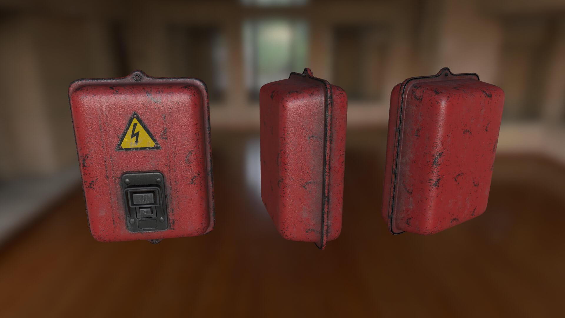 Small Switchboard - 3D Model by Grishmanovskij Anton