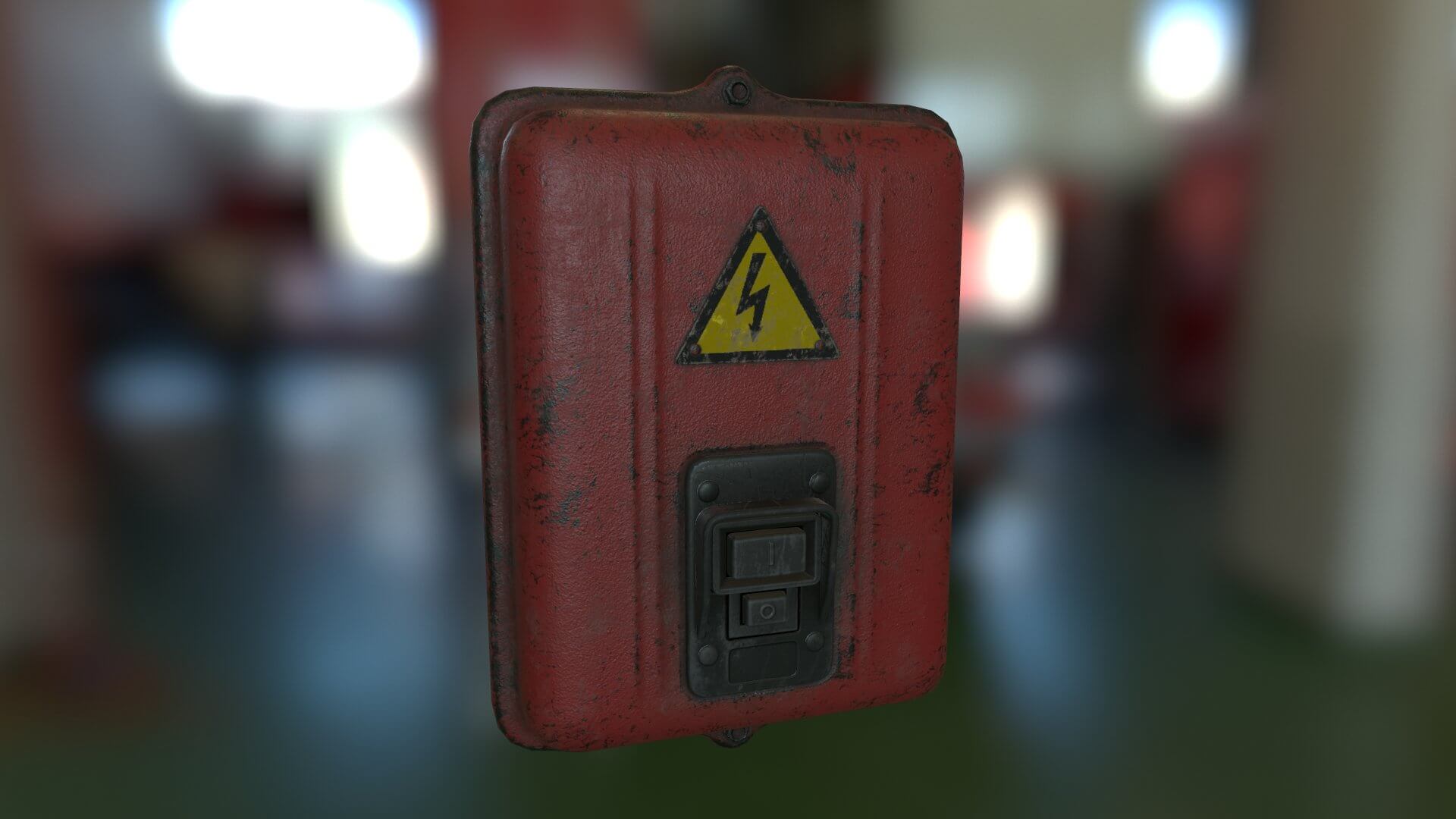 Small Switchboard - 3D Model by Grishmanovskij Anton