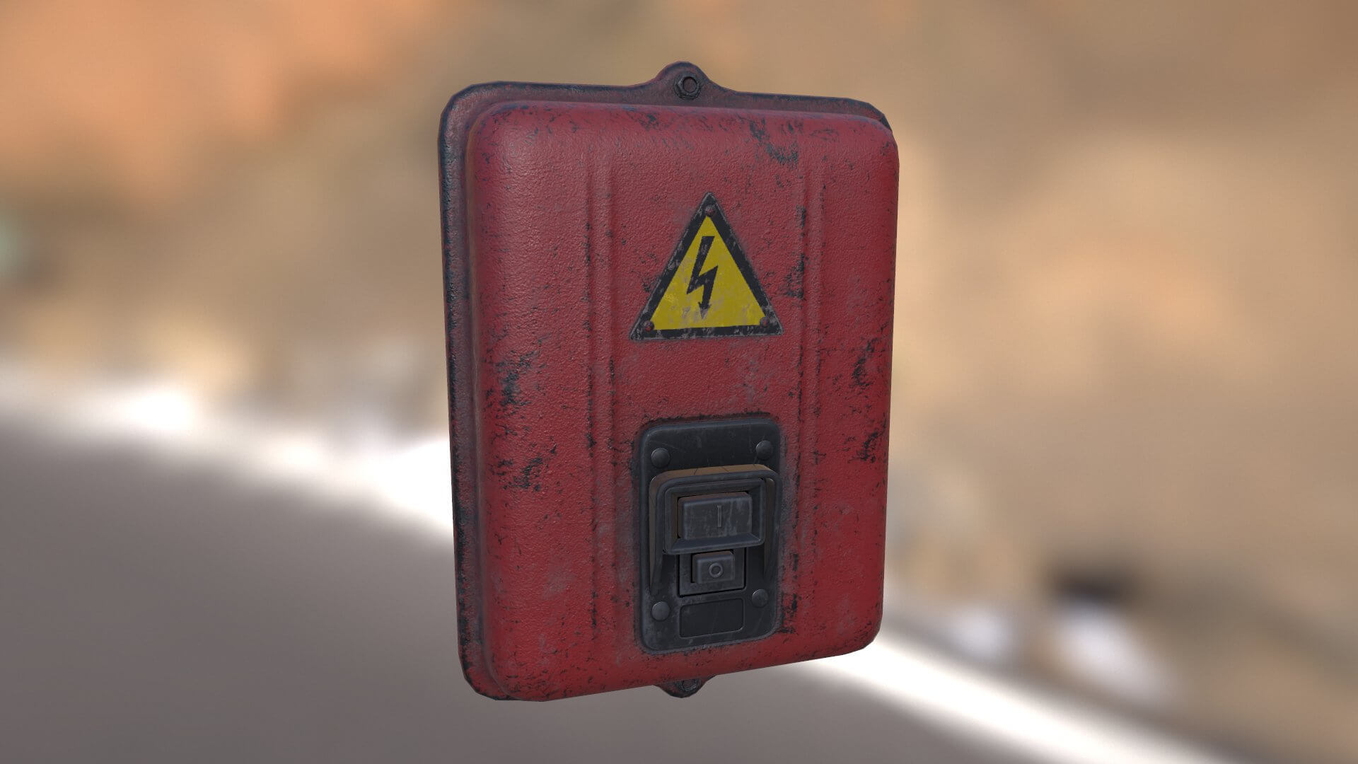 Small Switchboard - 3D Model by Grishmanovskij Anton