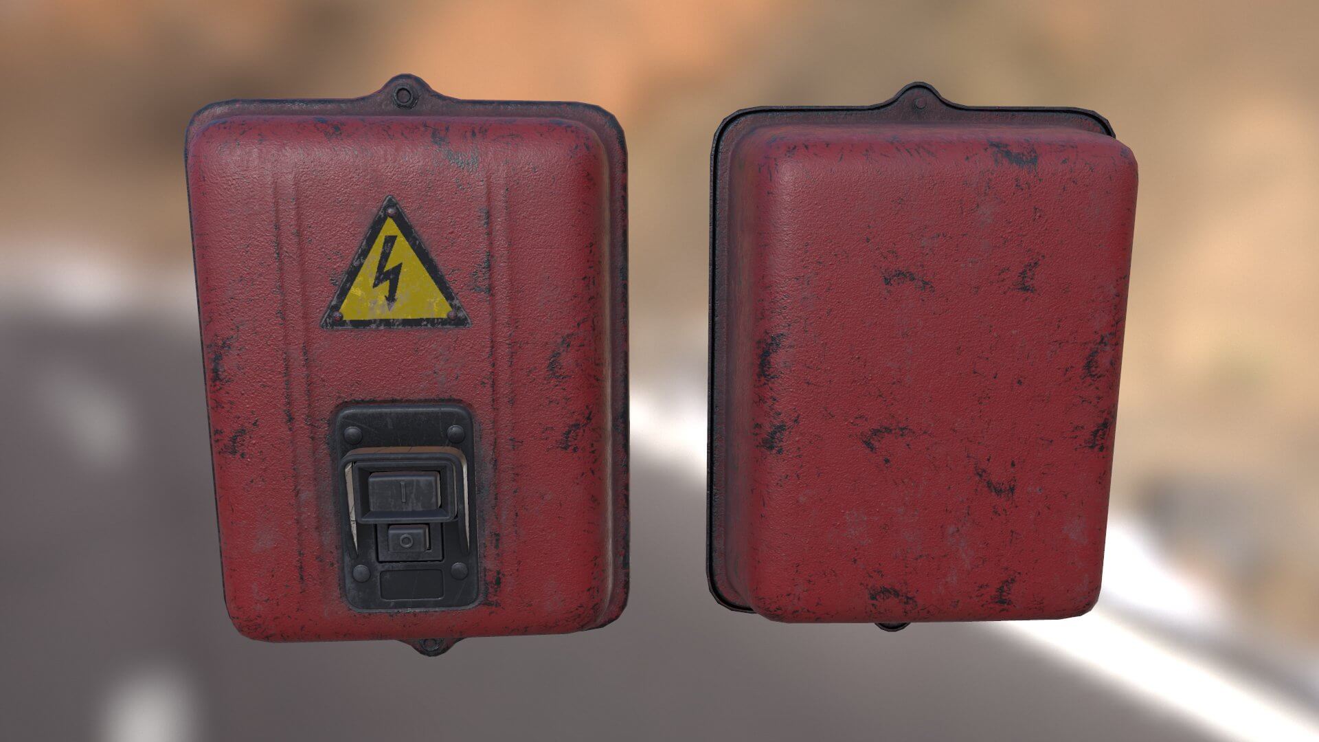 Small Switchboard - 3D Model by Grishmanovskij Anton