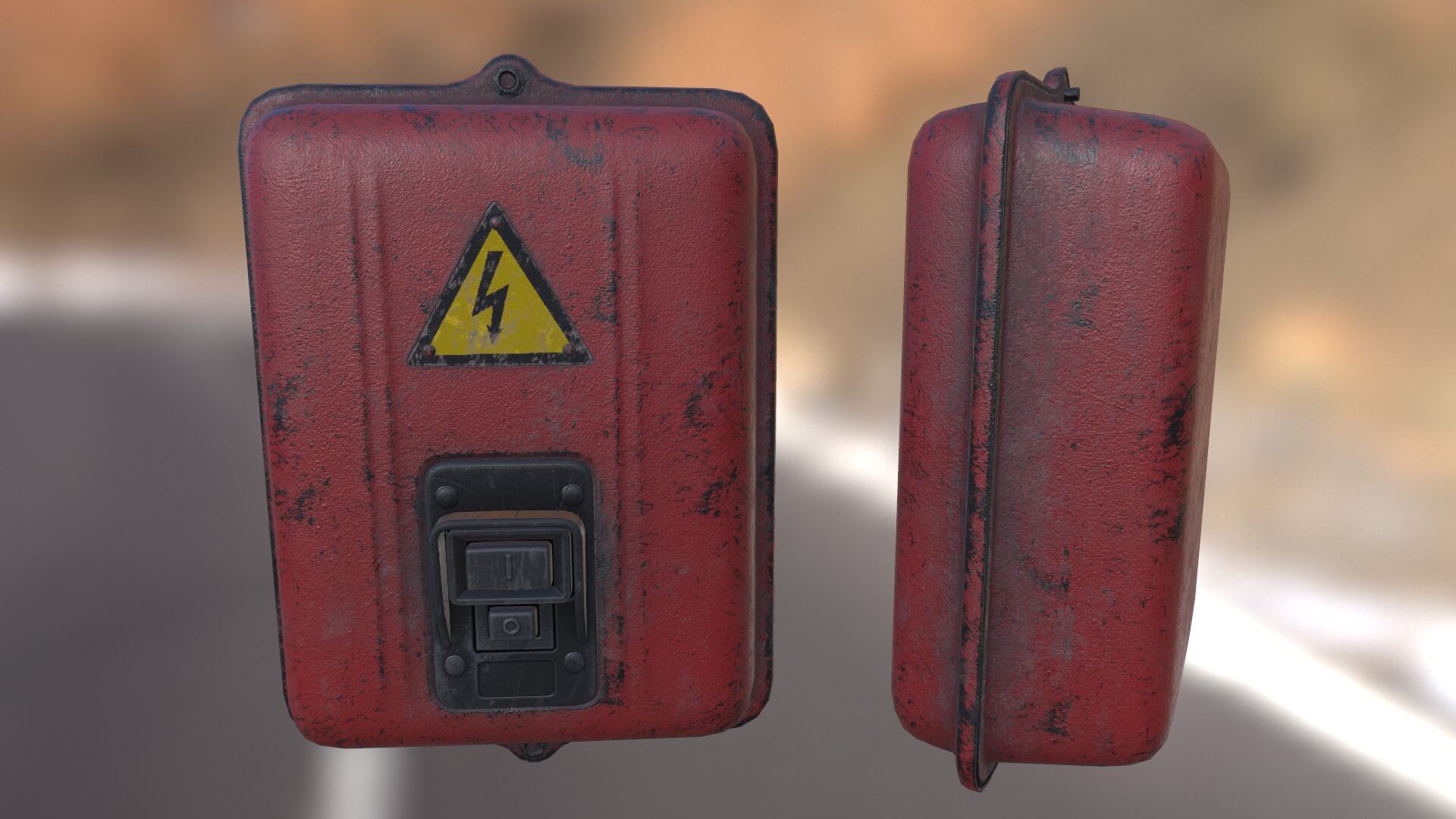 Small Switchboard - 3D Model by Grishmanovskij Anton