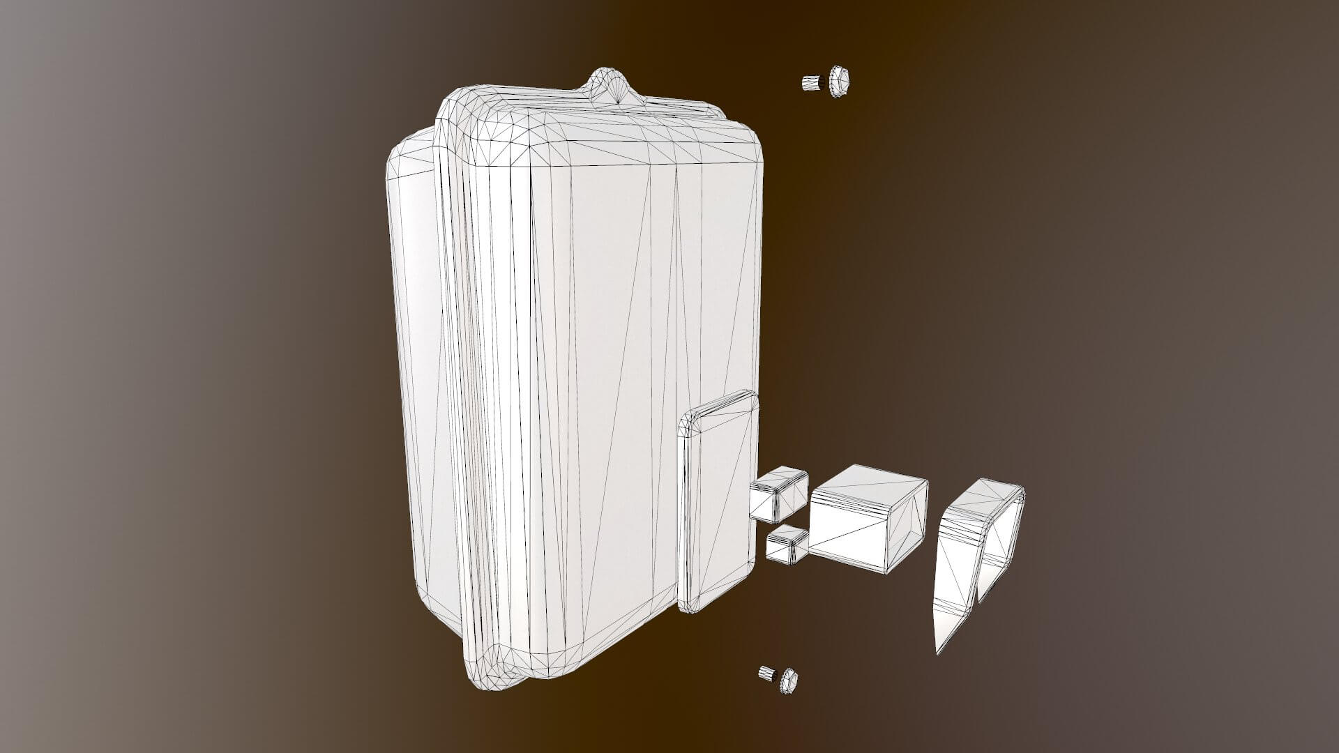 Small Switchboard - 3D Model by Grishmanovskij Anton