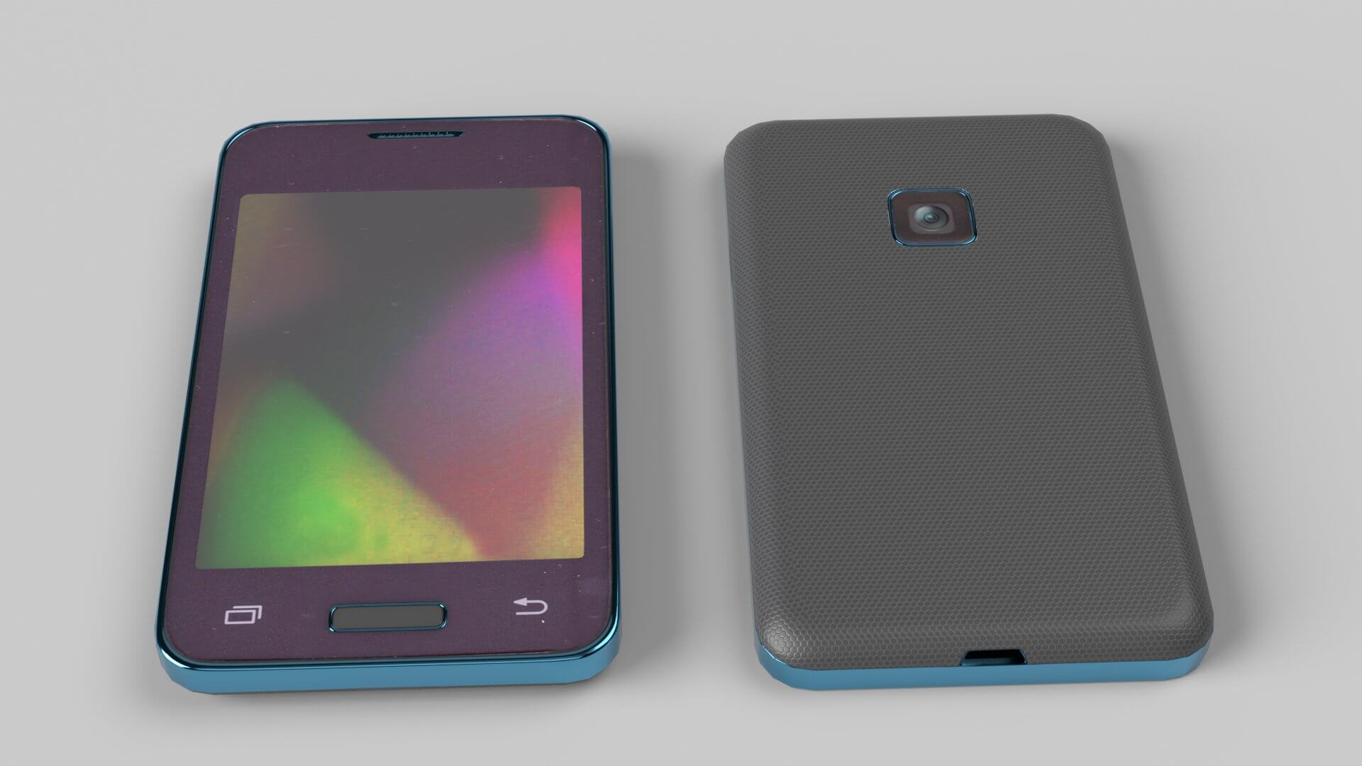 Smartphone - 3D Model by Grishmanovskij Anton