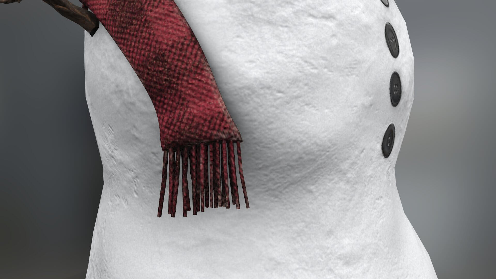 Snowman V2 - 3D Model by Grishmanovskij Anton