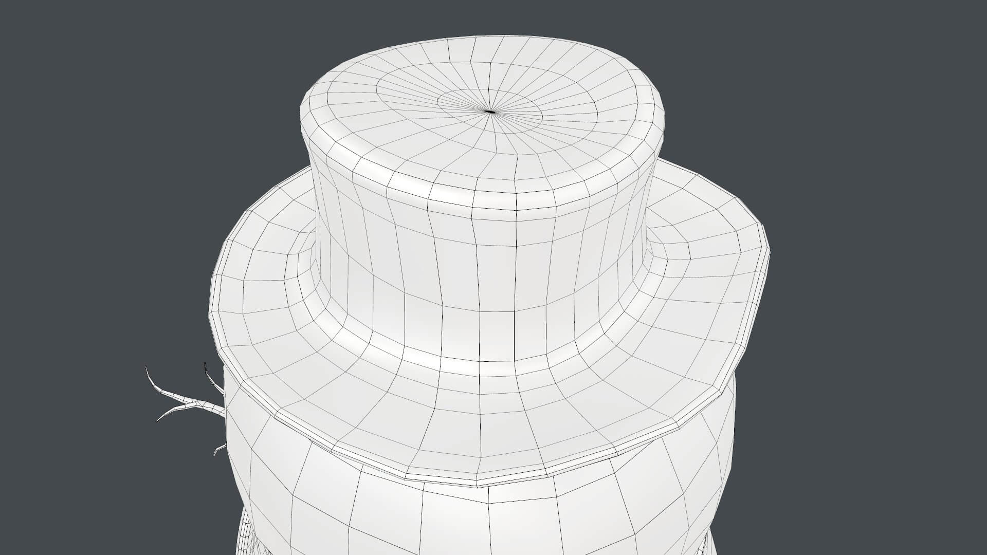 Snowman V2 - 3D Model by Grishmanovskij Anton