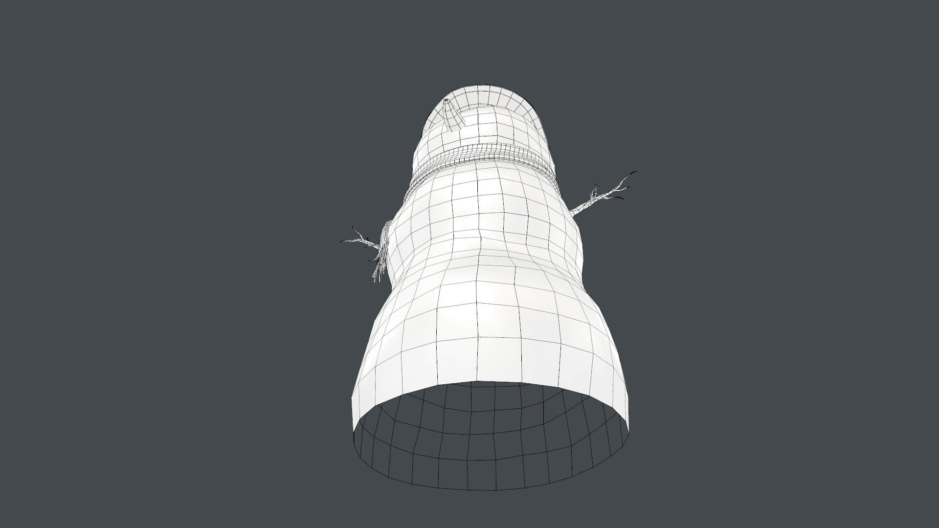 Snowman V2 - 3D Model by Grishmanovskij Anton