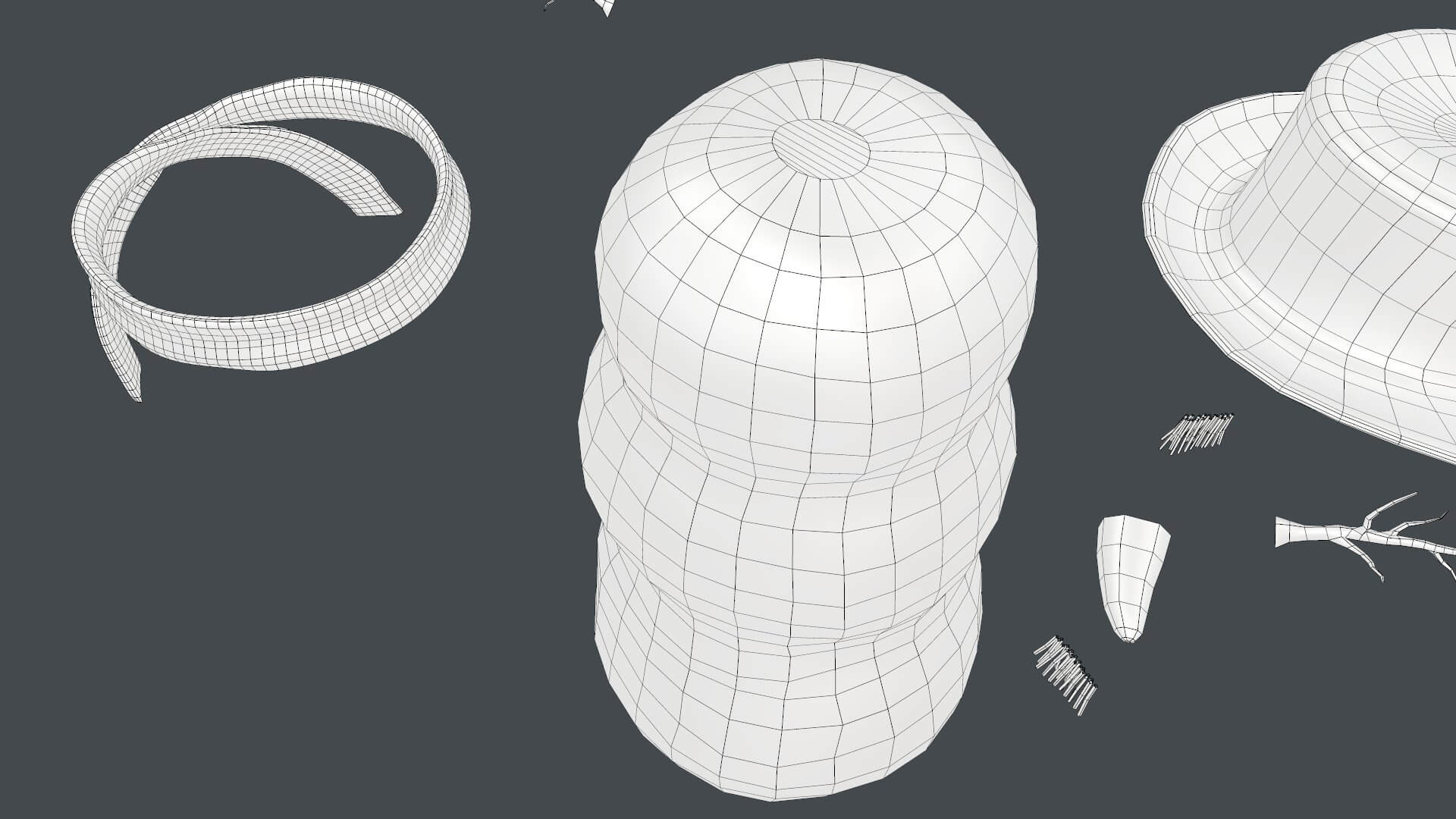 Snowman V2 - 3D Model by Grishmanovskij Anton