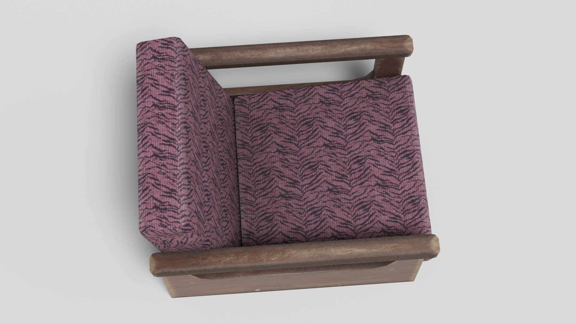 Soviet Armchair - 3D Model by Grishmanovskij Anton