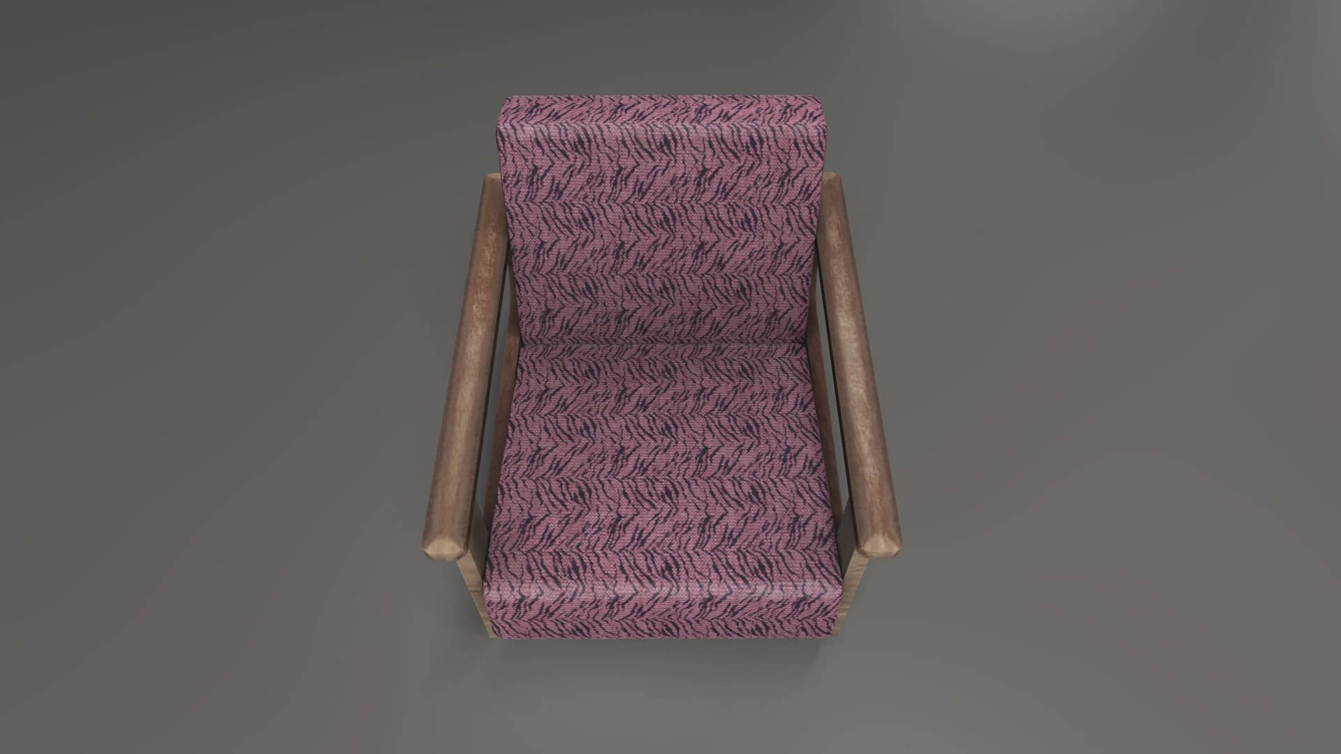 Soviet Armchair - 3D Model by Grishmanovskij Anton