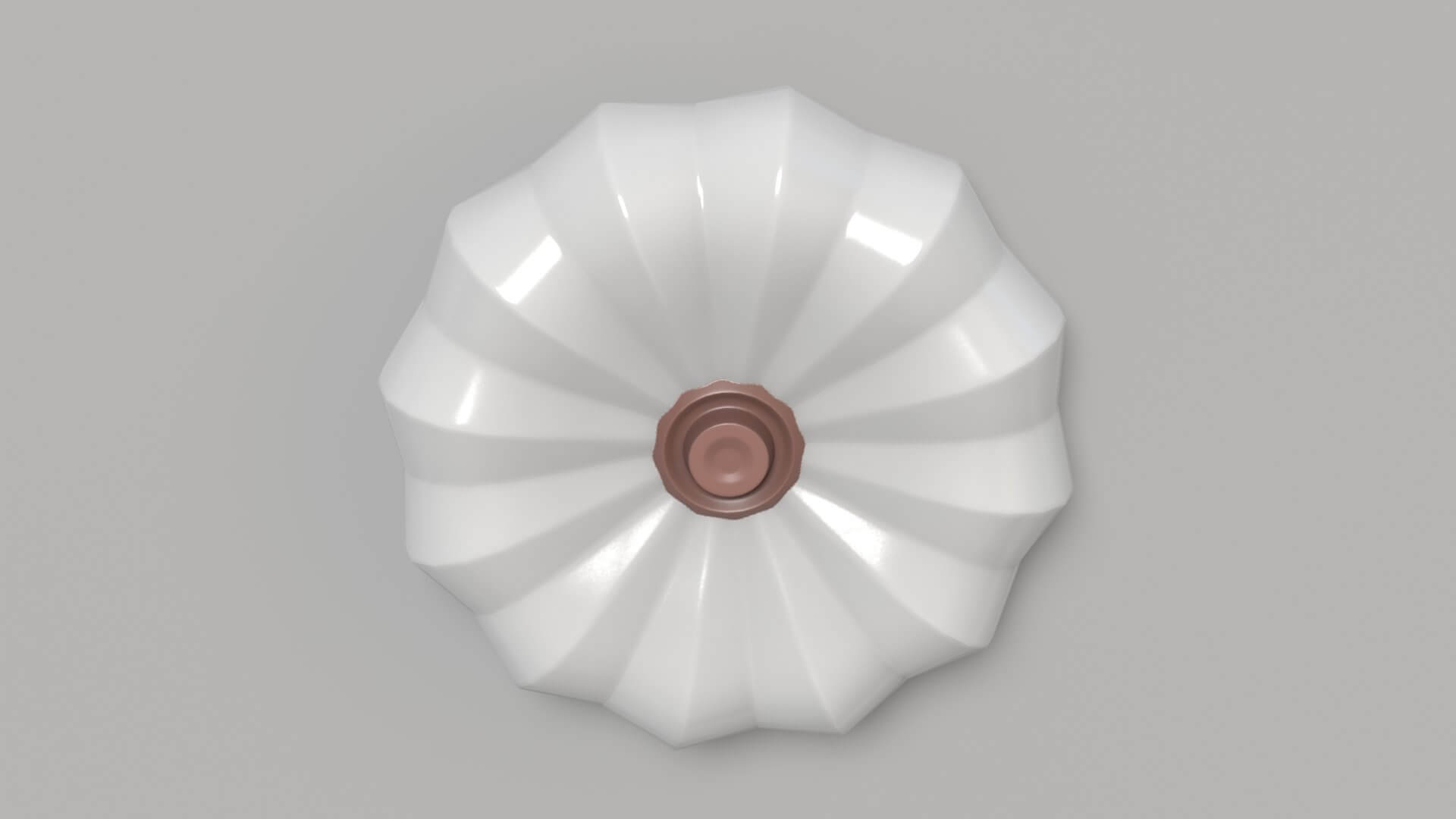 Soviet Ceiling Light V2 - 3D Model by Grishmanovskij Anton