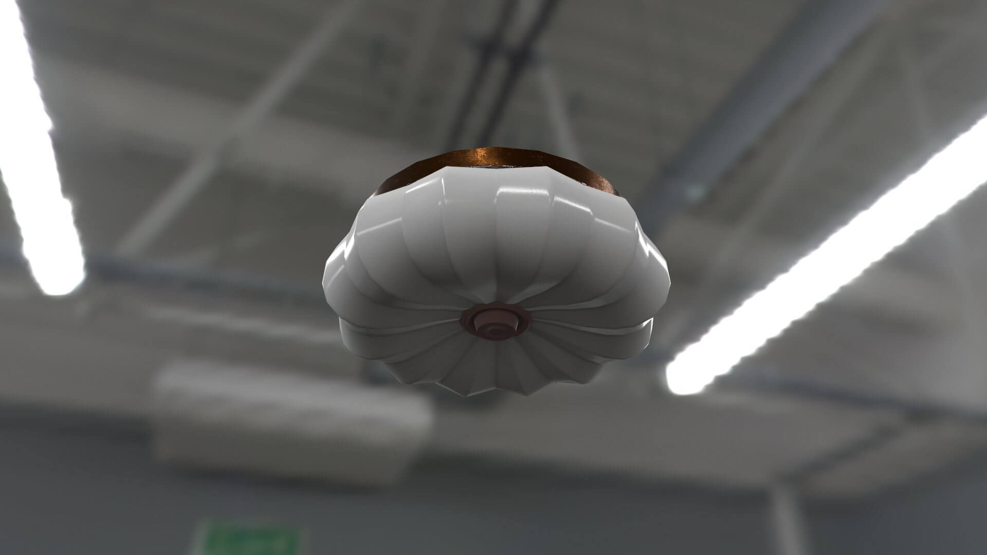 Soviet Ceiling Light V2 - 3D Model by Grishmanovskij Anton