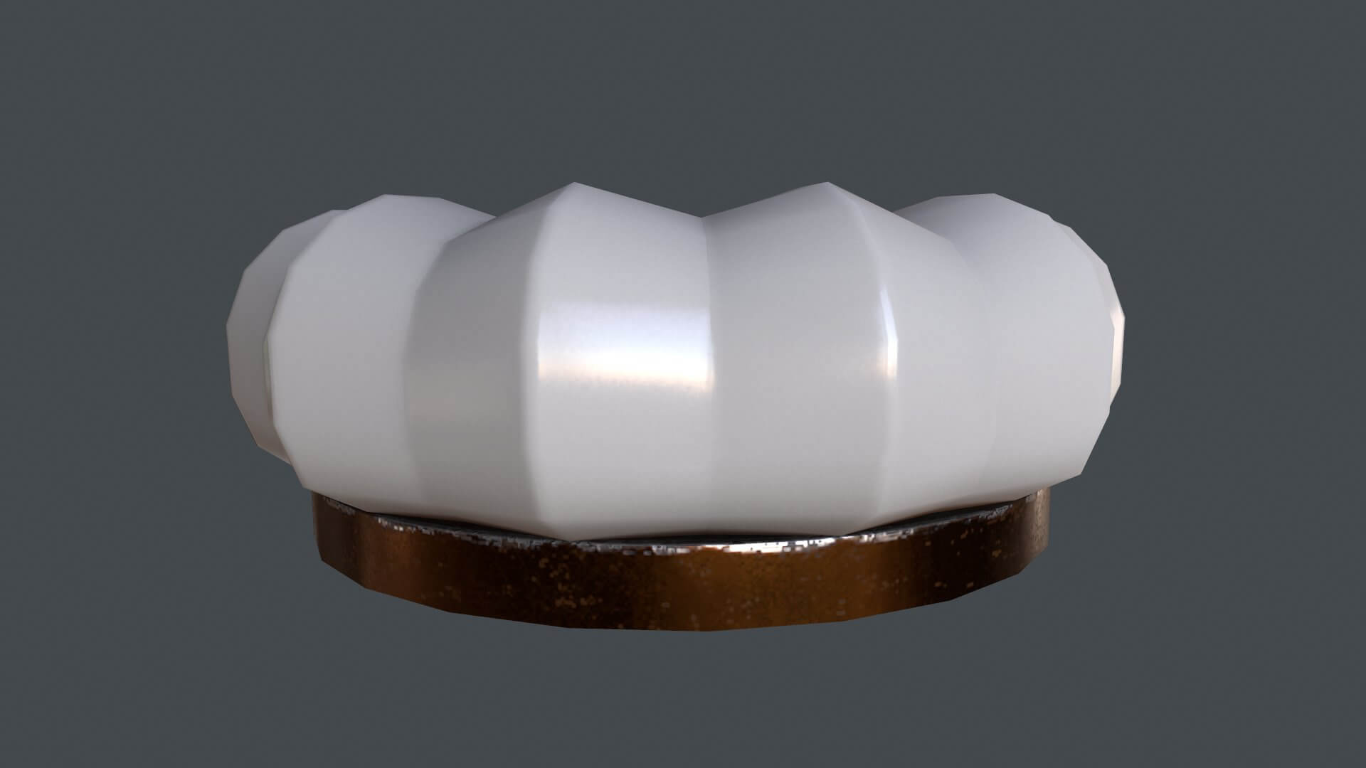 Soviet Ceiling Light V2 - 3D Model by Grishmanovskij Anton