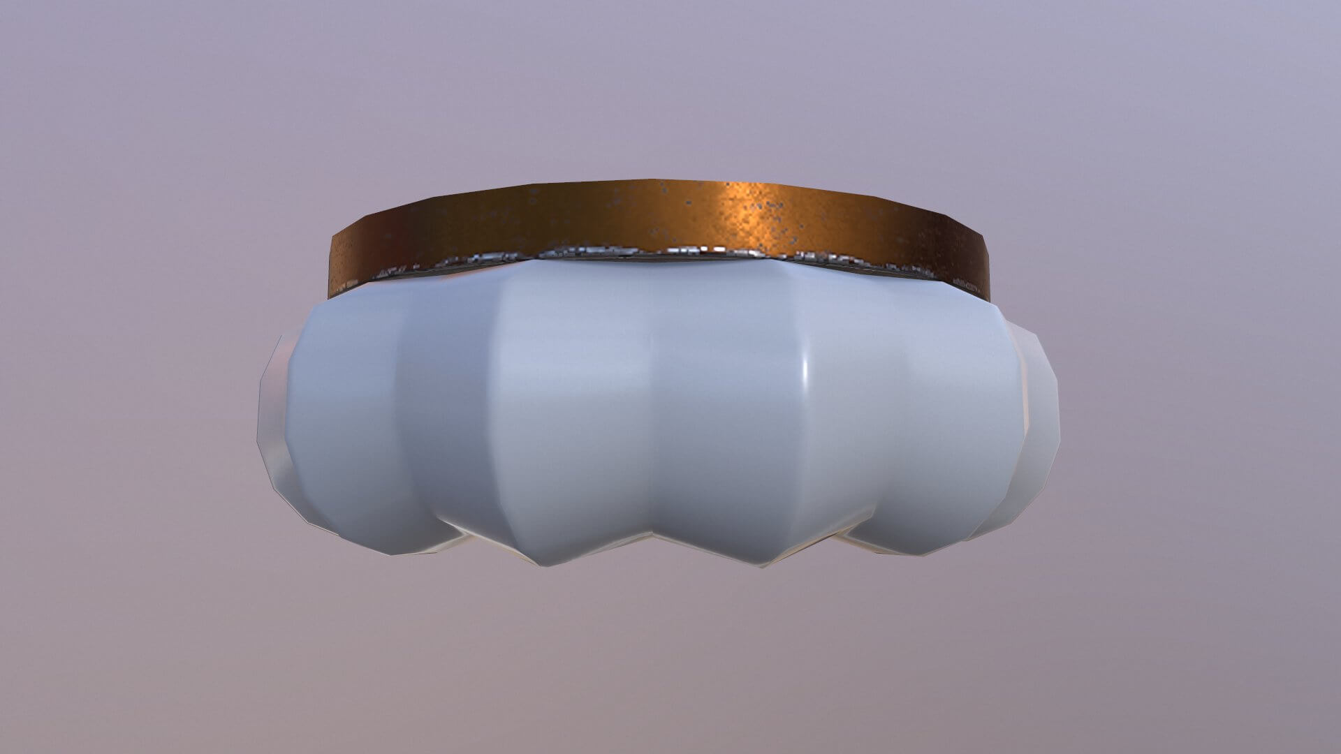Soviet Ceiling Light V2 - 3D Model by Grishmanovskij Anton
