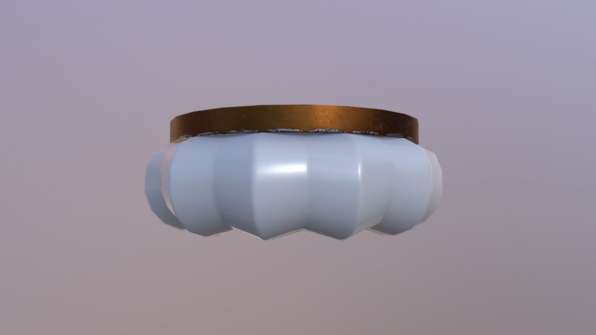Soviet Ceiling Light V2 - 3D Model by Grishmanovskij Anton