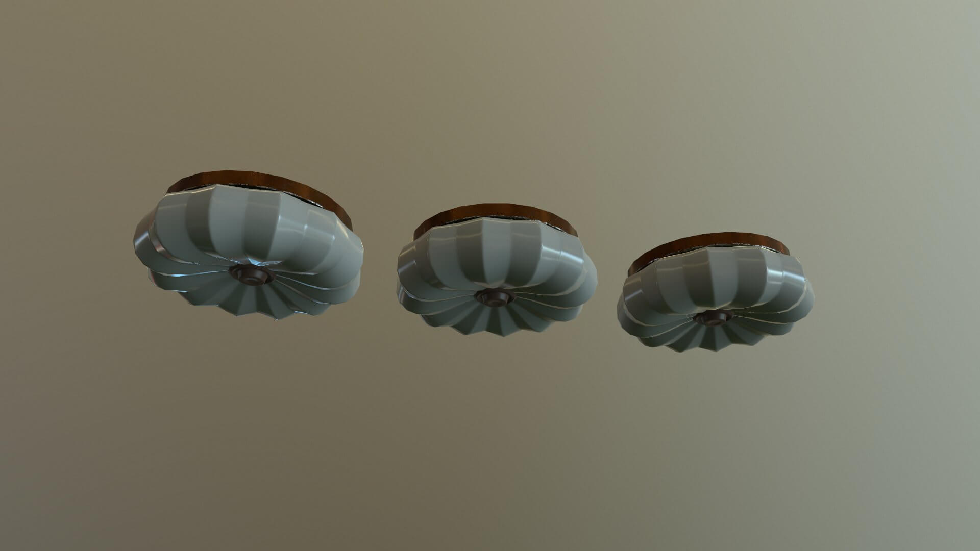 Soviet Ceiling Light V2 - 3D Model by Grishmanovskij Anton