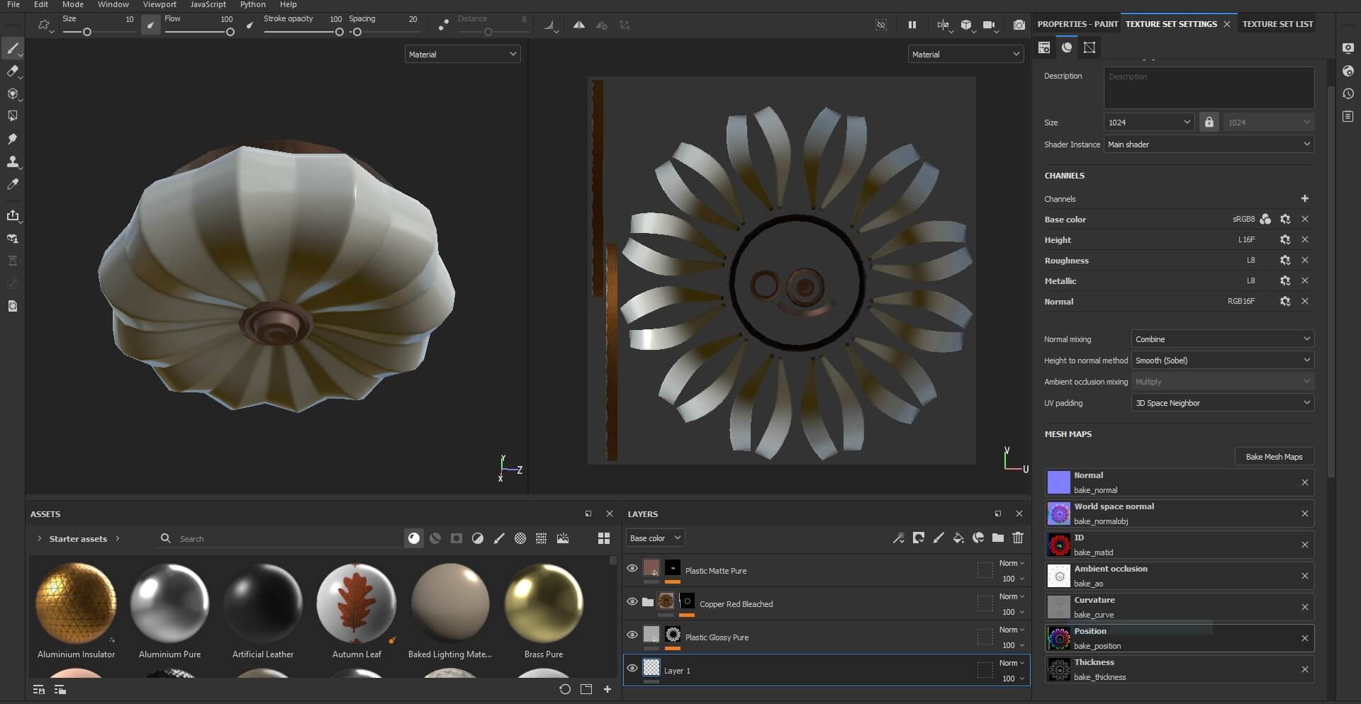 Soviet Ceiling Light V2 - 3D Model by Grishmanovskij Anton