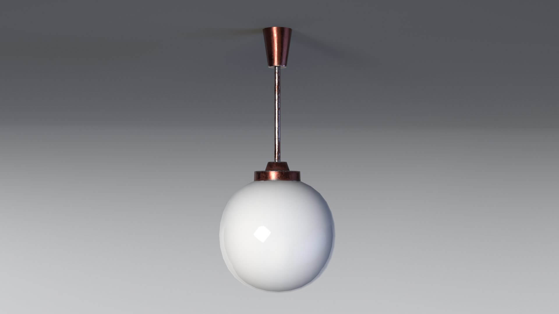 Soviet Ceiling Light - 3D Model by Grishmanovskij Anton