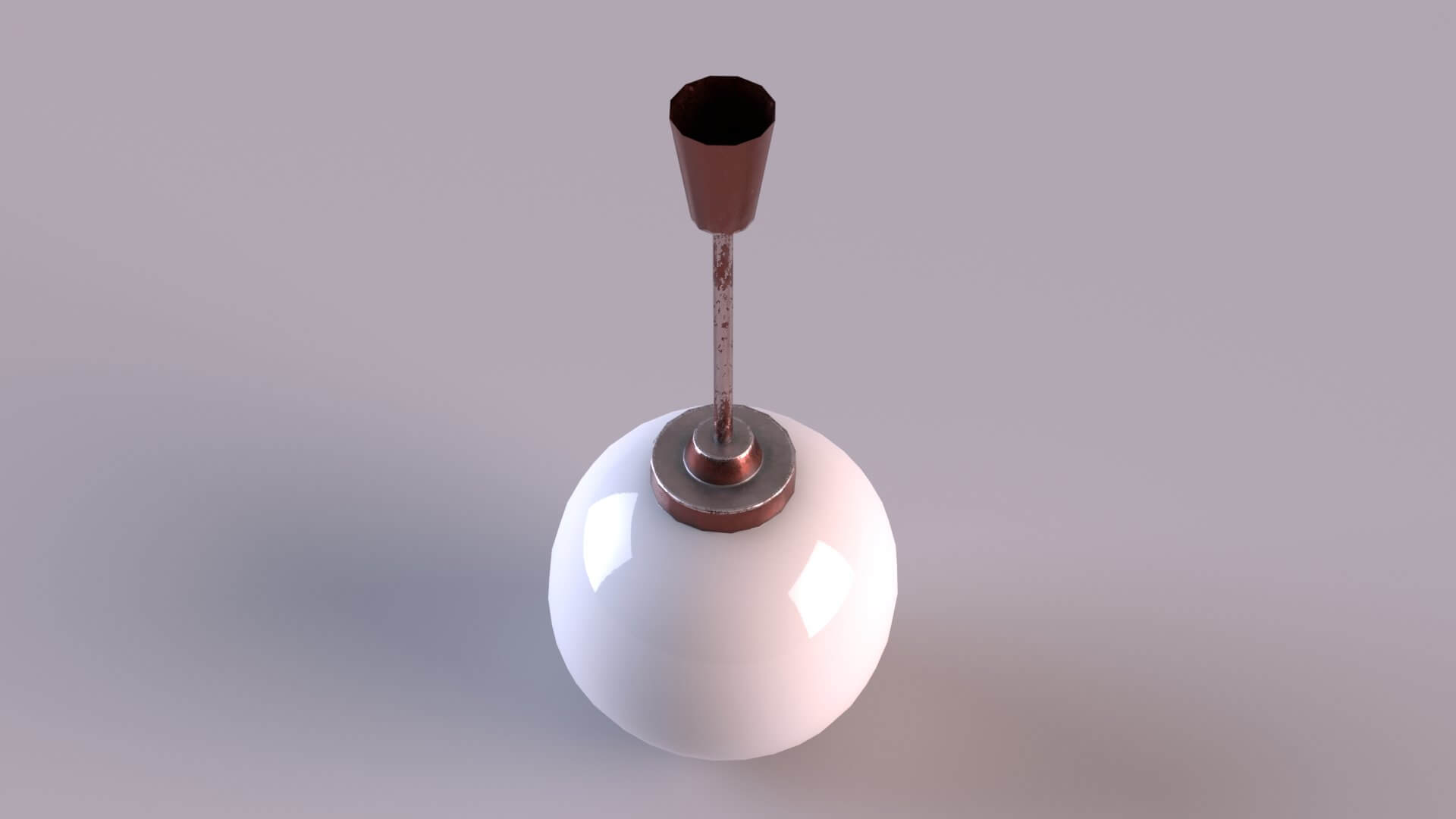 Soviet Ceiling Light - 3D Model by Grishmanovskij Anton