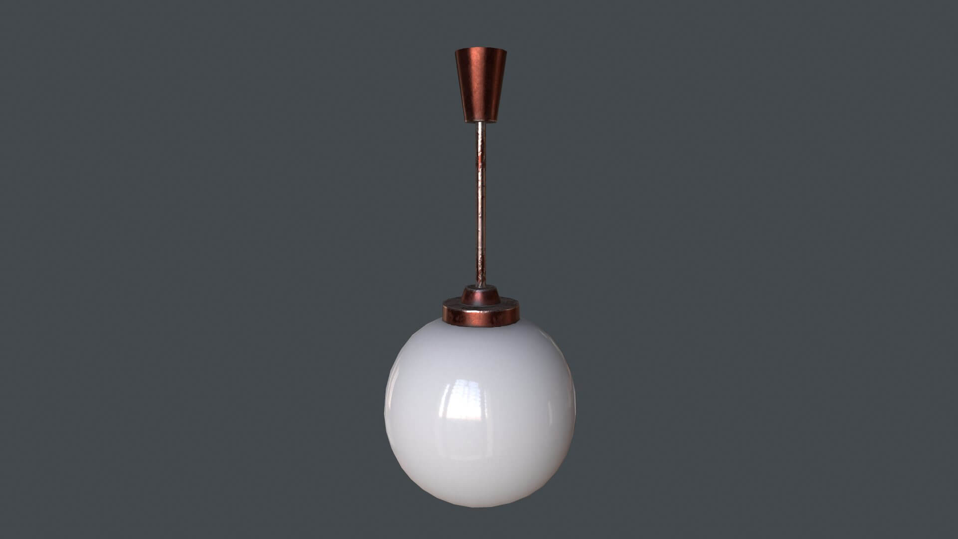 Soviet Ceiling Light - 3D Model by Grishmanovskij Anton