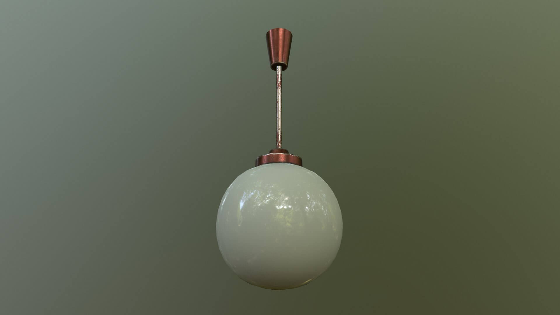 Soviet Ceiling Light - 3D Model by Grishmanovskij Anton