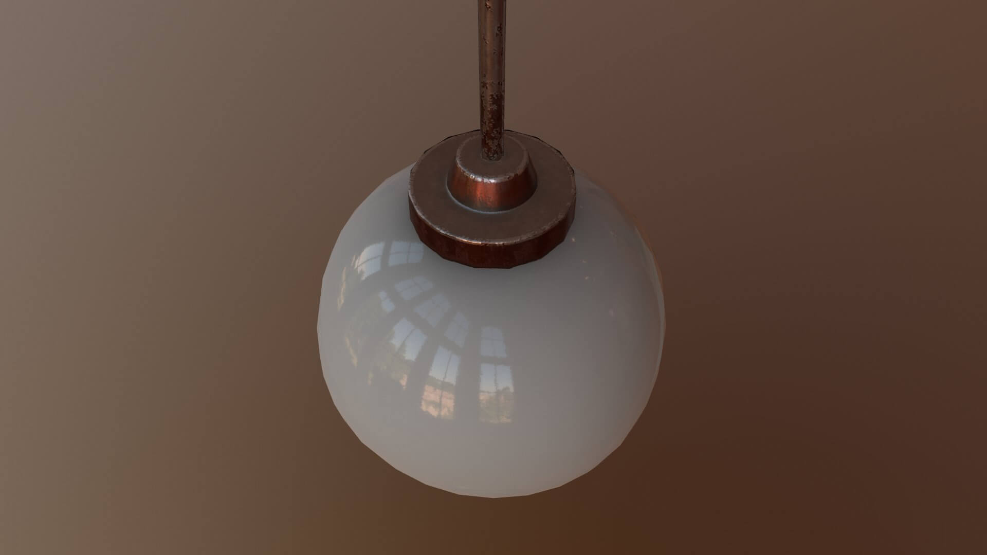 Soviet Ceiling Light - 3D Model by Grishmanovskij Anton