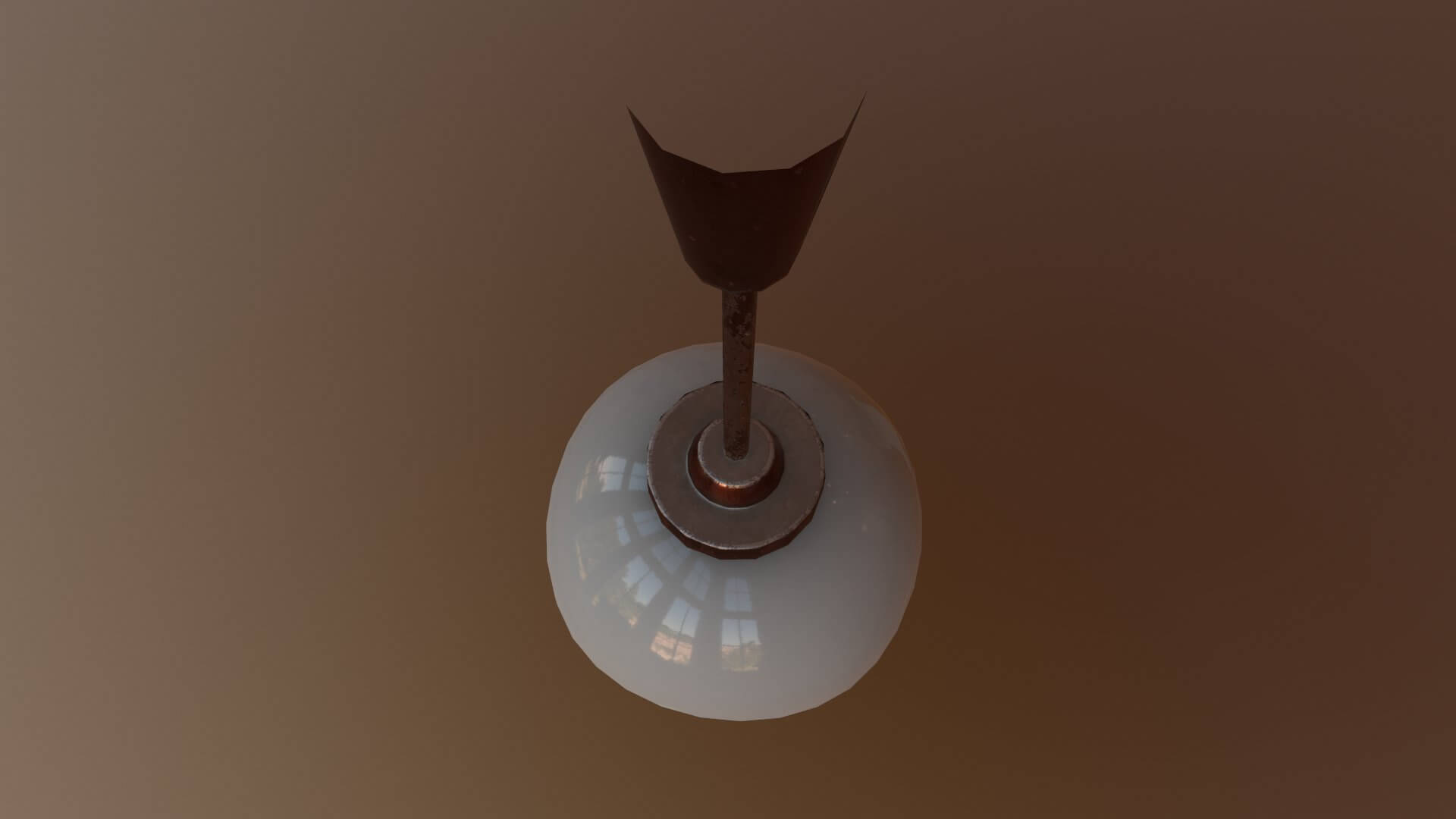 Soviet Ceiling Light - 3D Model by Grishmanovskij Anton