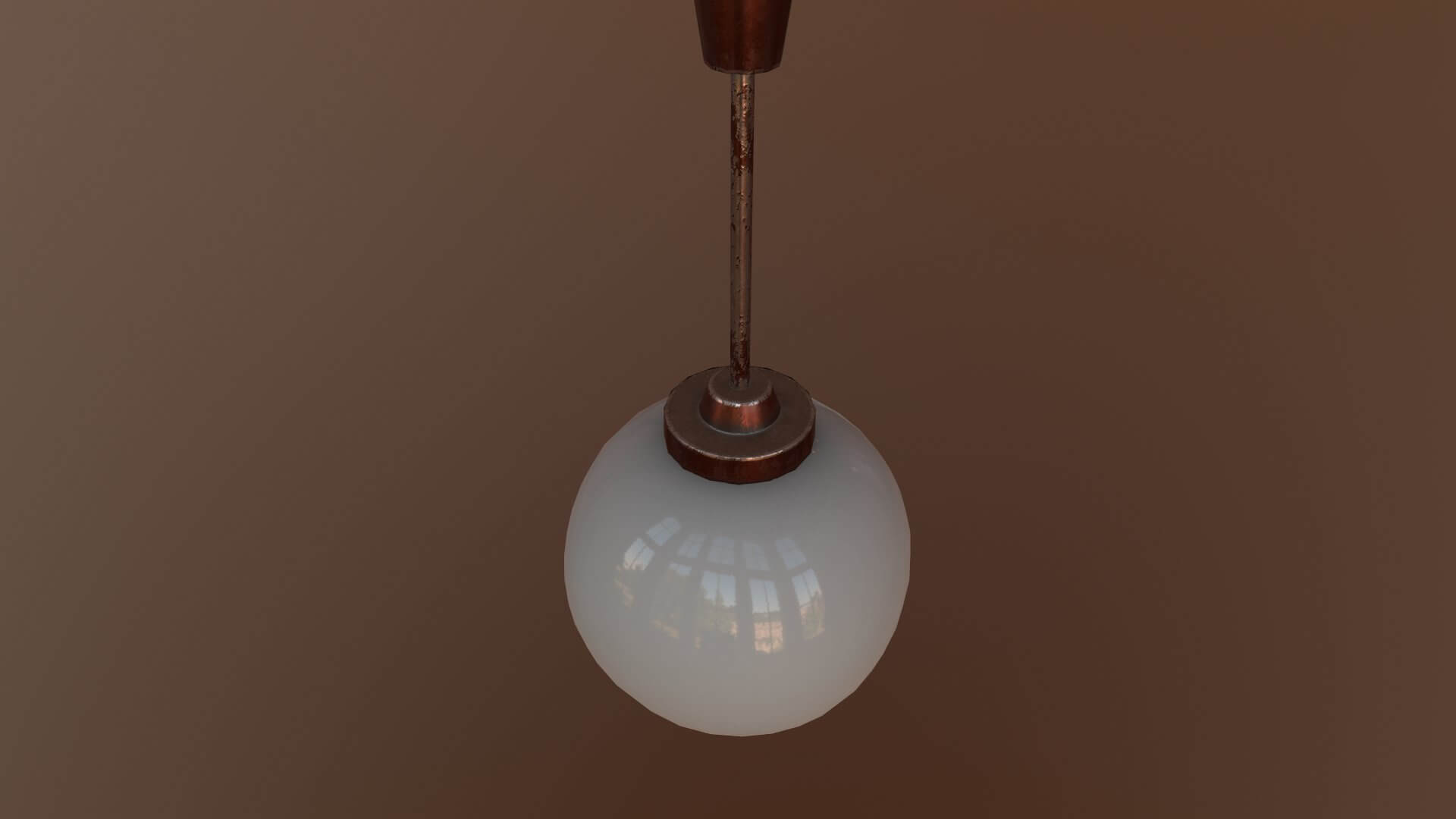Soviet Ceiling Light - 3D Model by Grishmanovskij Anton