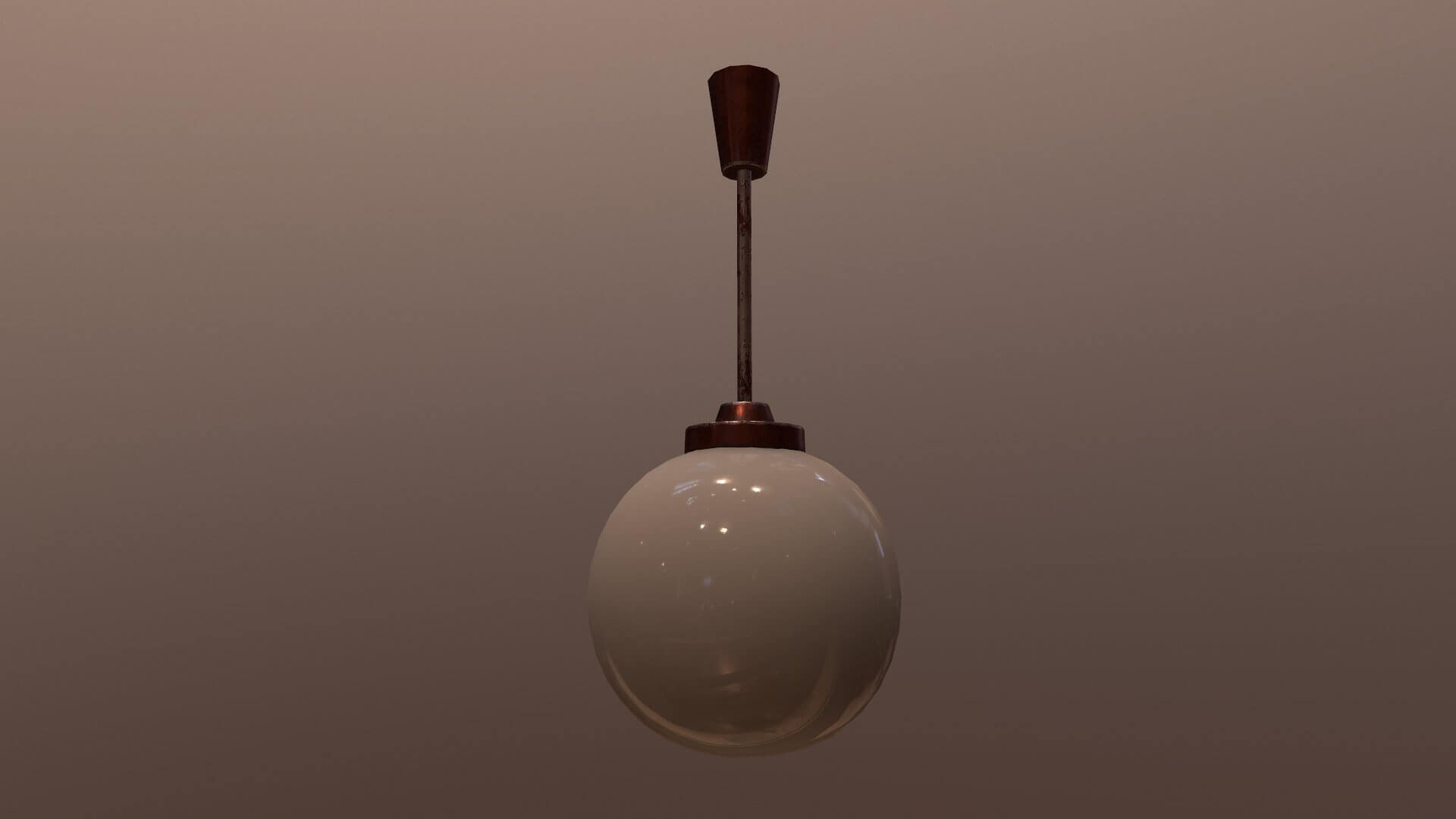 Soviet Ceiling Light - 3D Model by Grishmanovskij Anton