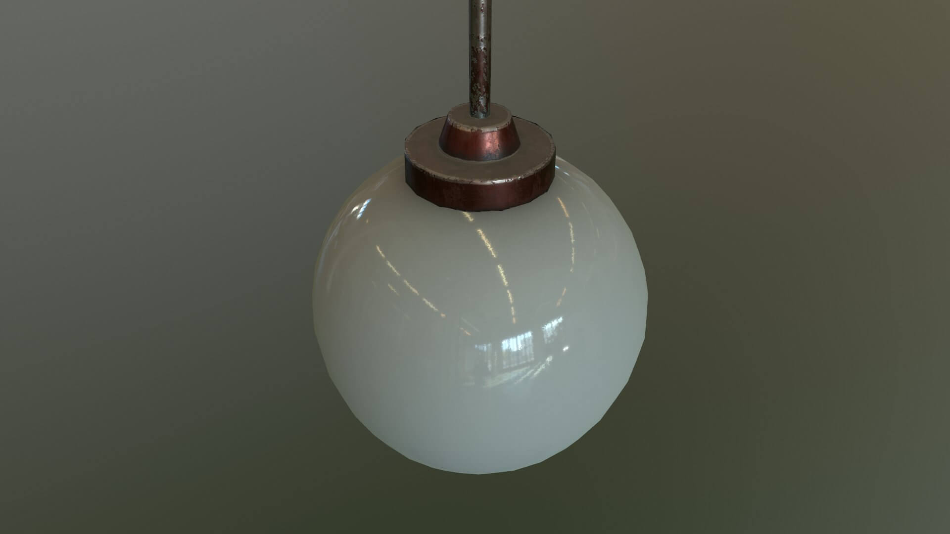Soviet Ceiling Light - 3D Model by Grishmanovskij Anton