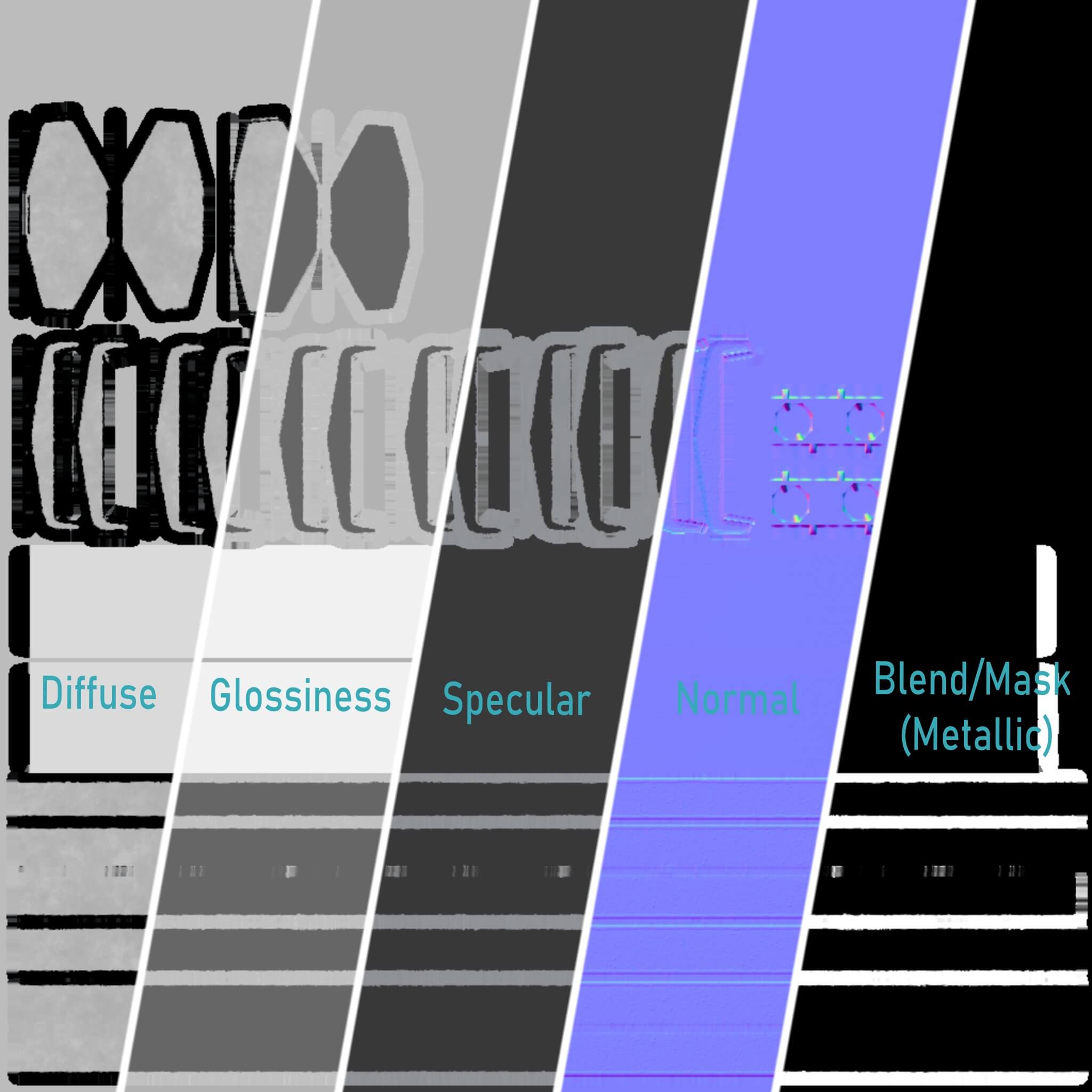 Soviet Fluorescent Lamp - 3D Model by Grishmanovskij Anton