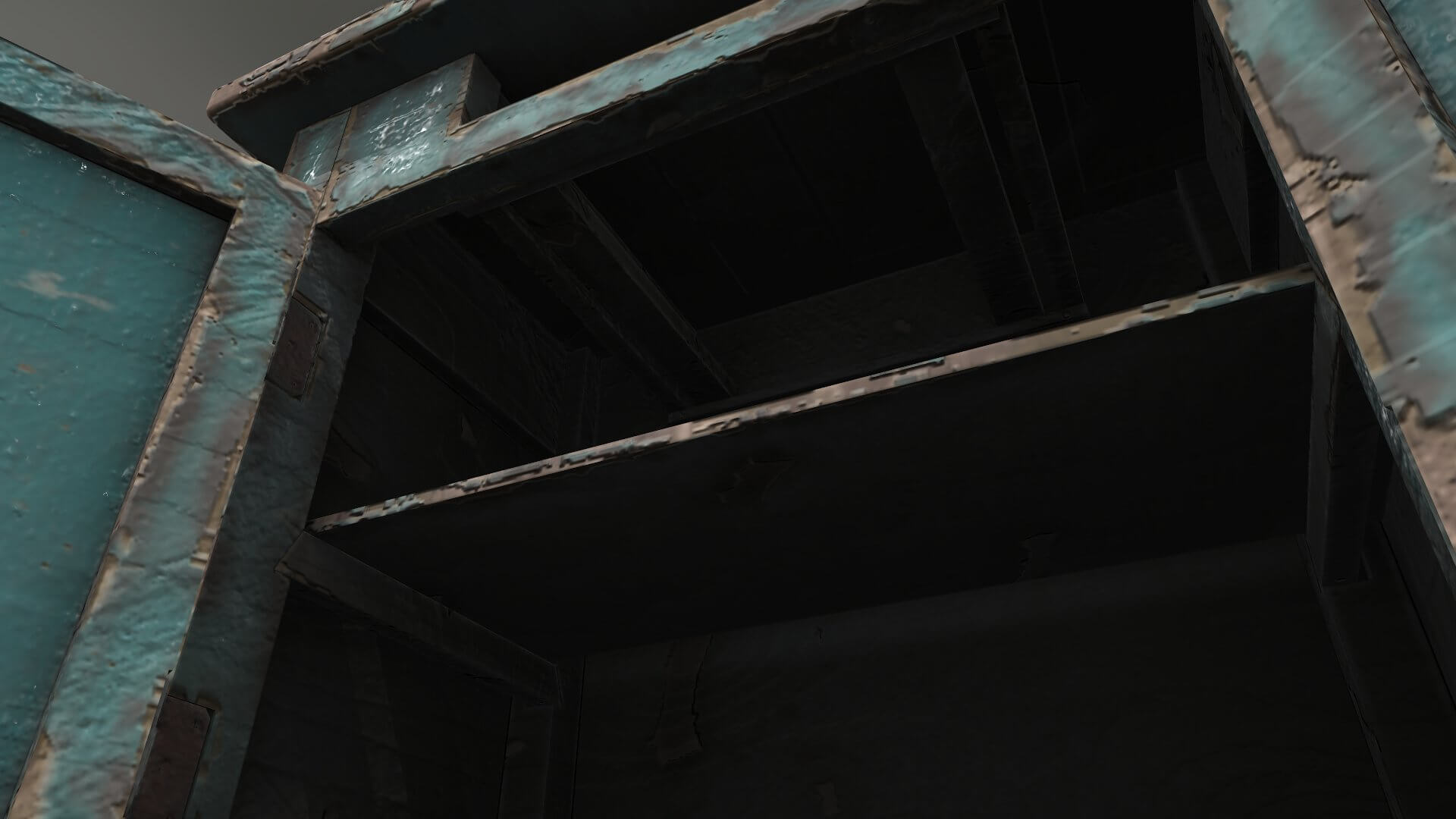 Soviet Kitchen Table - 3D Model by Grishmanovskij Anton