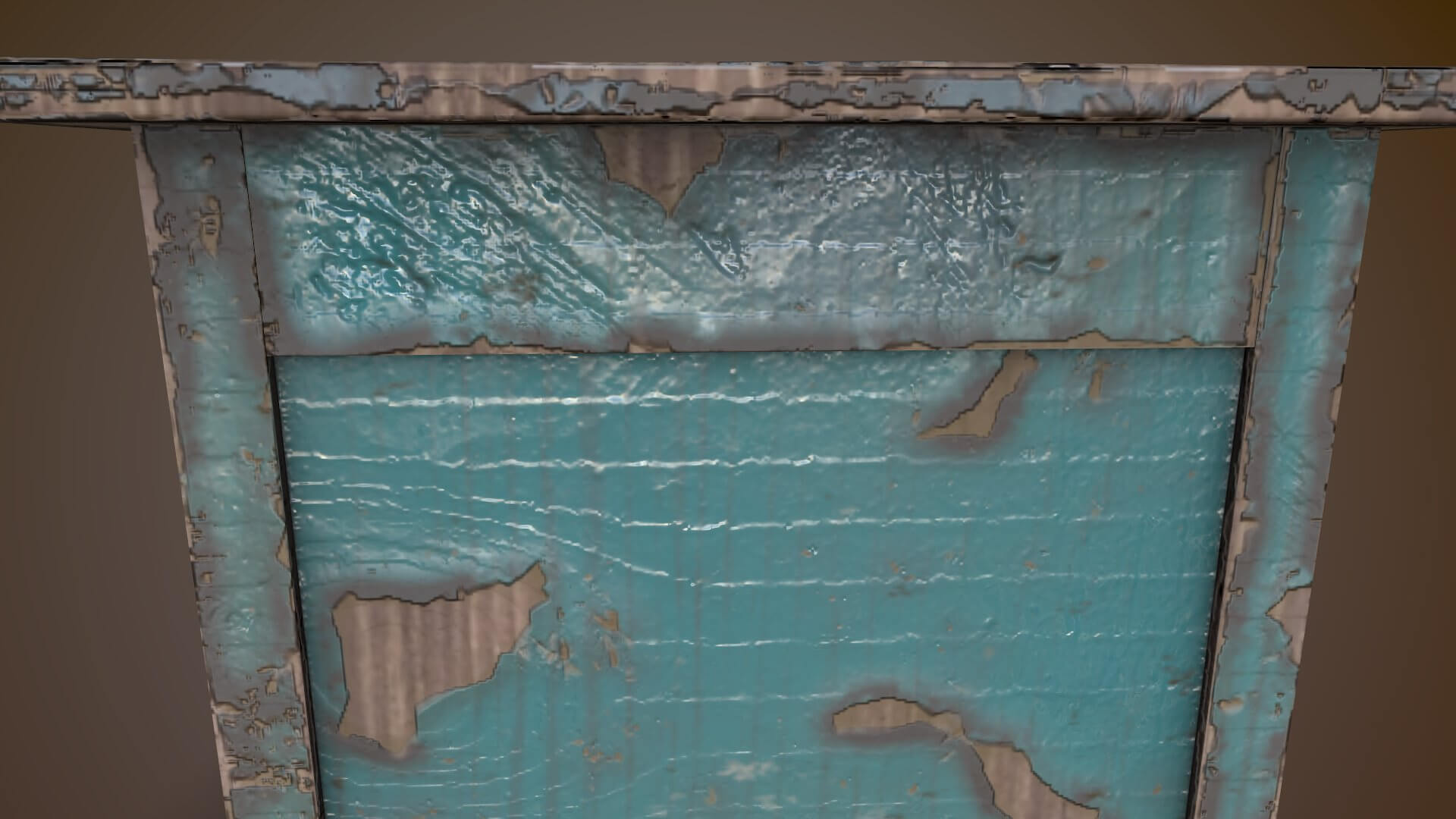 Soviet Kitchen Table - 3D Model by Grishmanovskij Anton