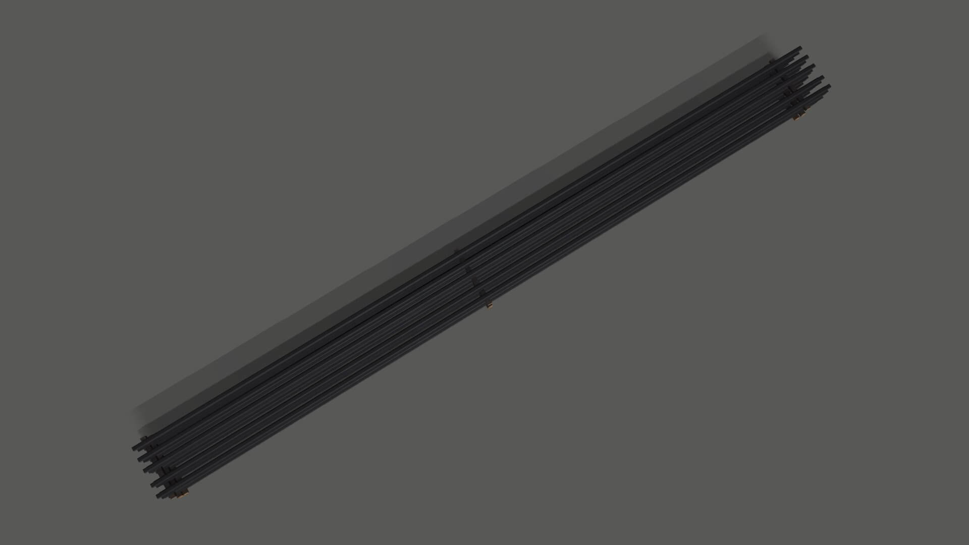 Stacked Rails P43 - 3D Model by Grishmanovskij Anton